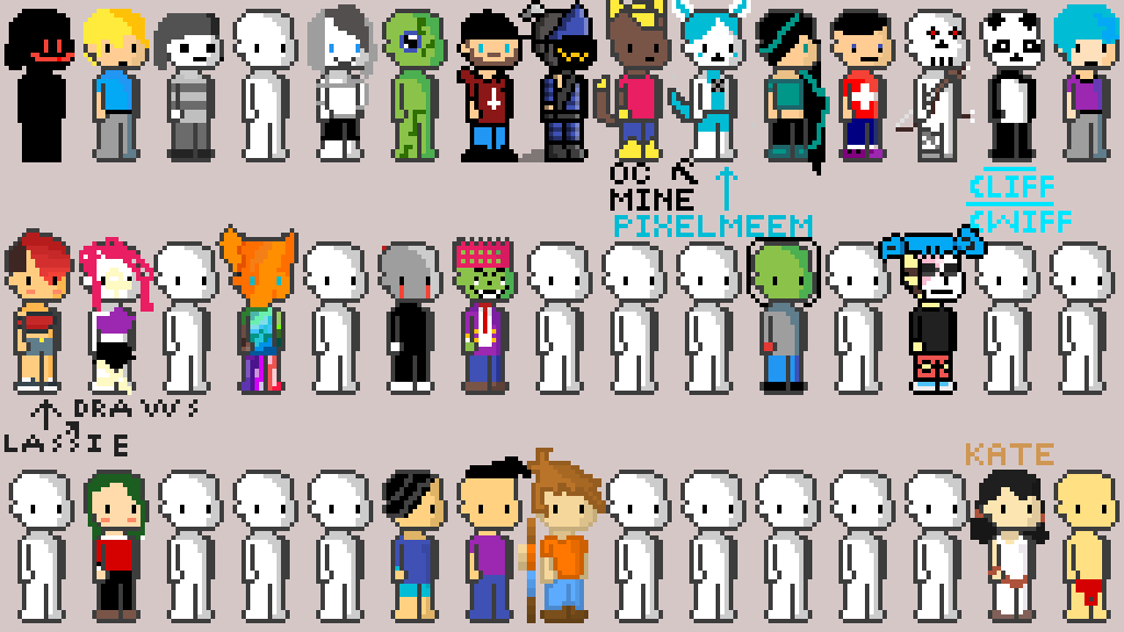 Edición Sally Face - Herramienta gratuita de dibujo en línea de pixel ...