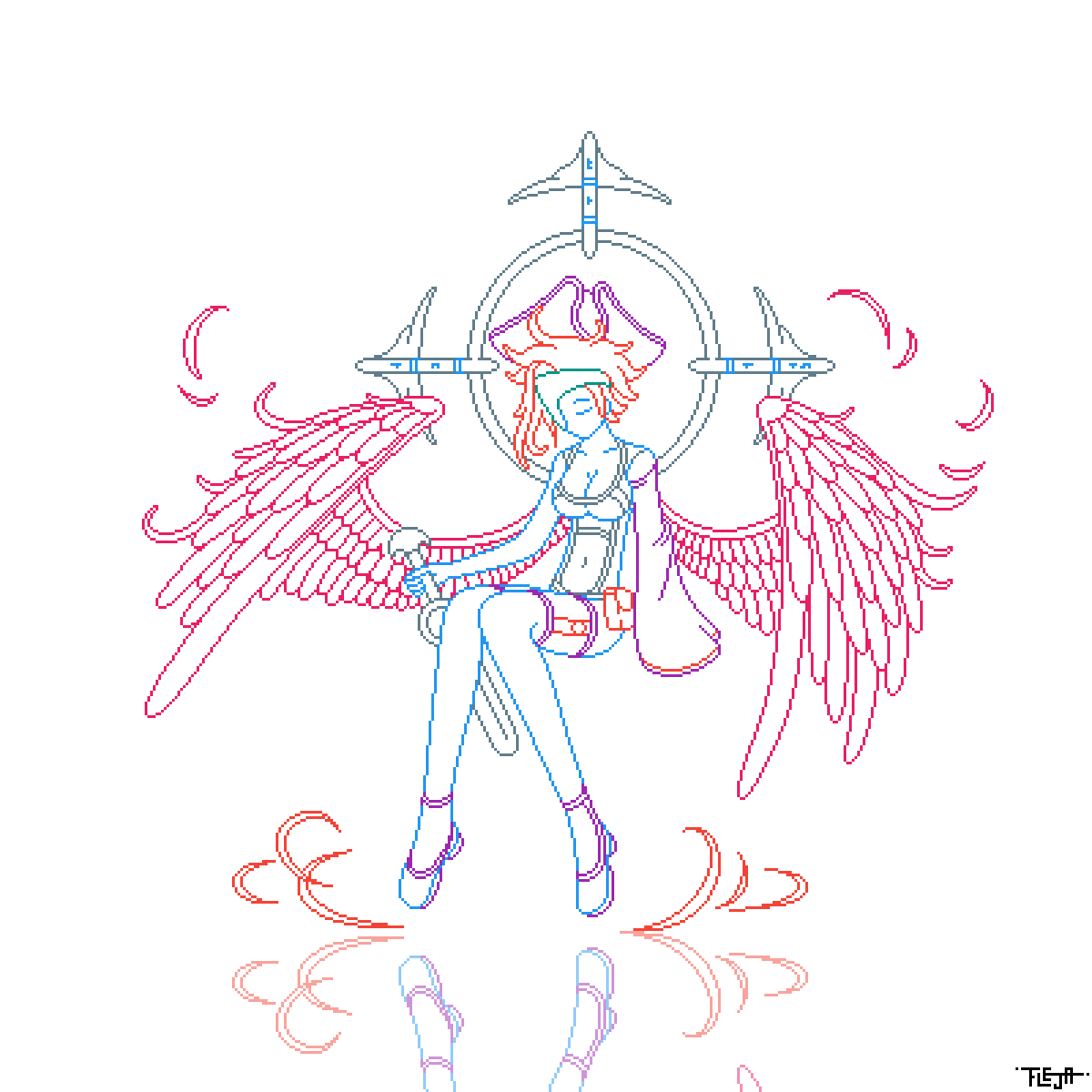 Pixilart - FeatherFall [New Soundtrack WIP] by Fleja