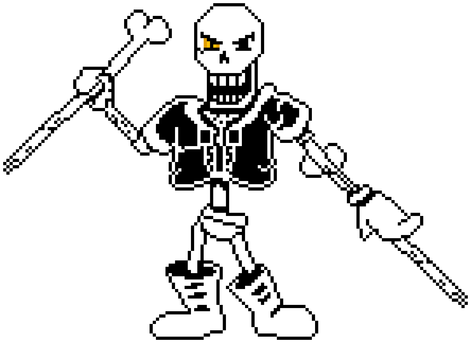Pixilart - Disbelief Paps Phase 2 by SpongeDrew
