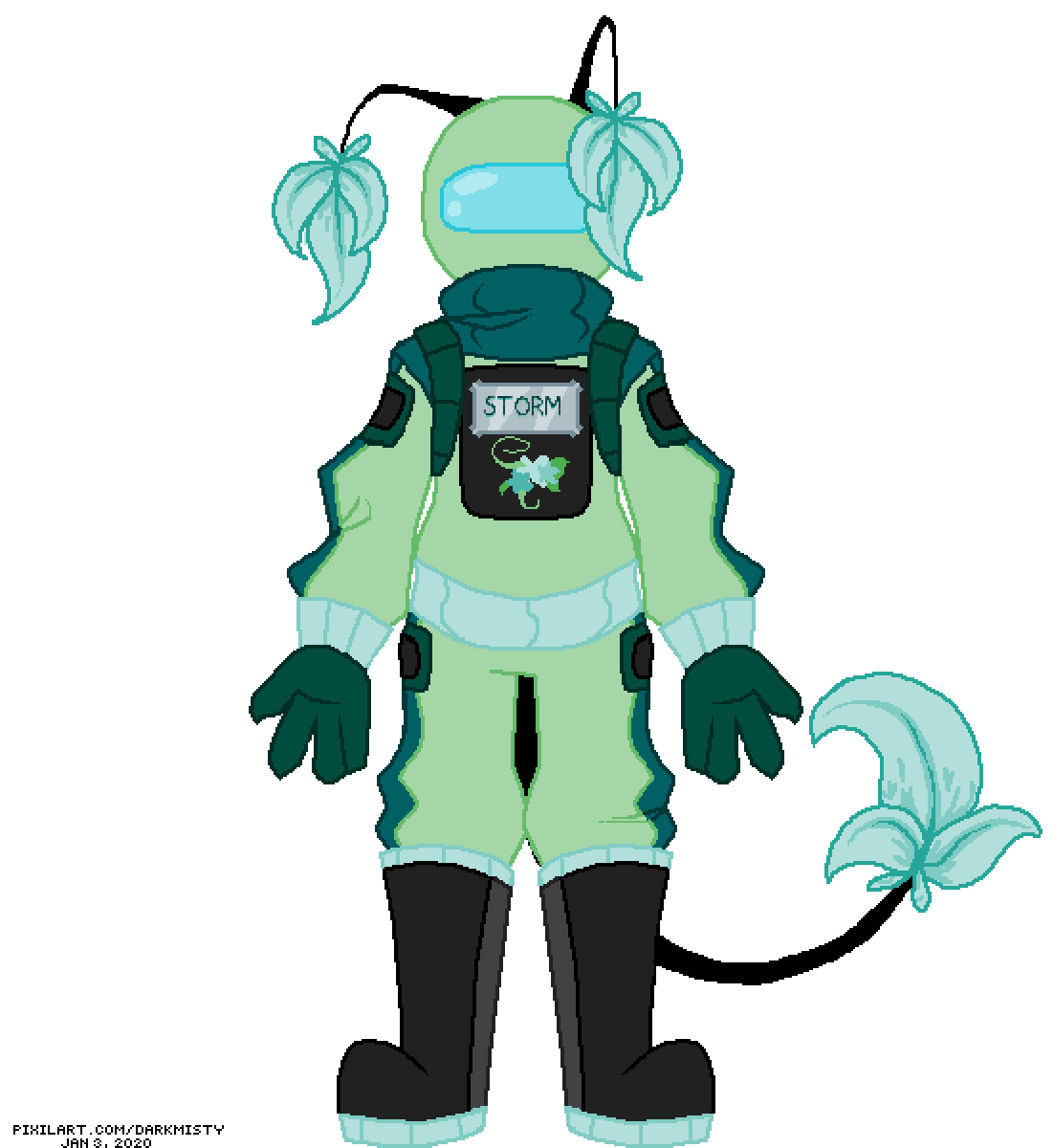 Pixilart - Storm by ScytheTheDragon