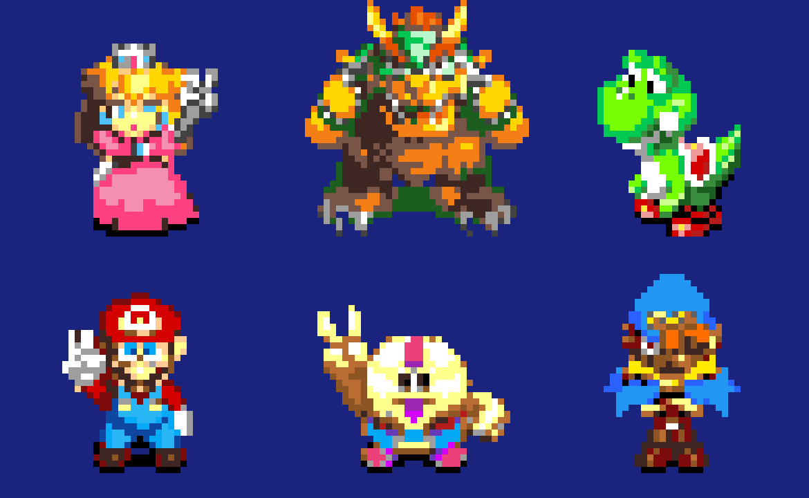Pixilart - Super Mario RPG by Dinoshark