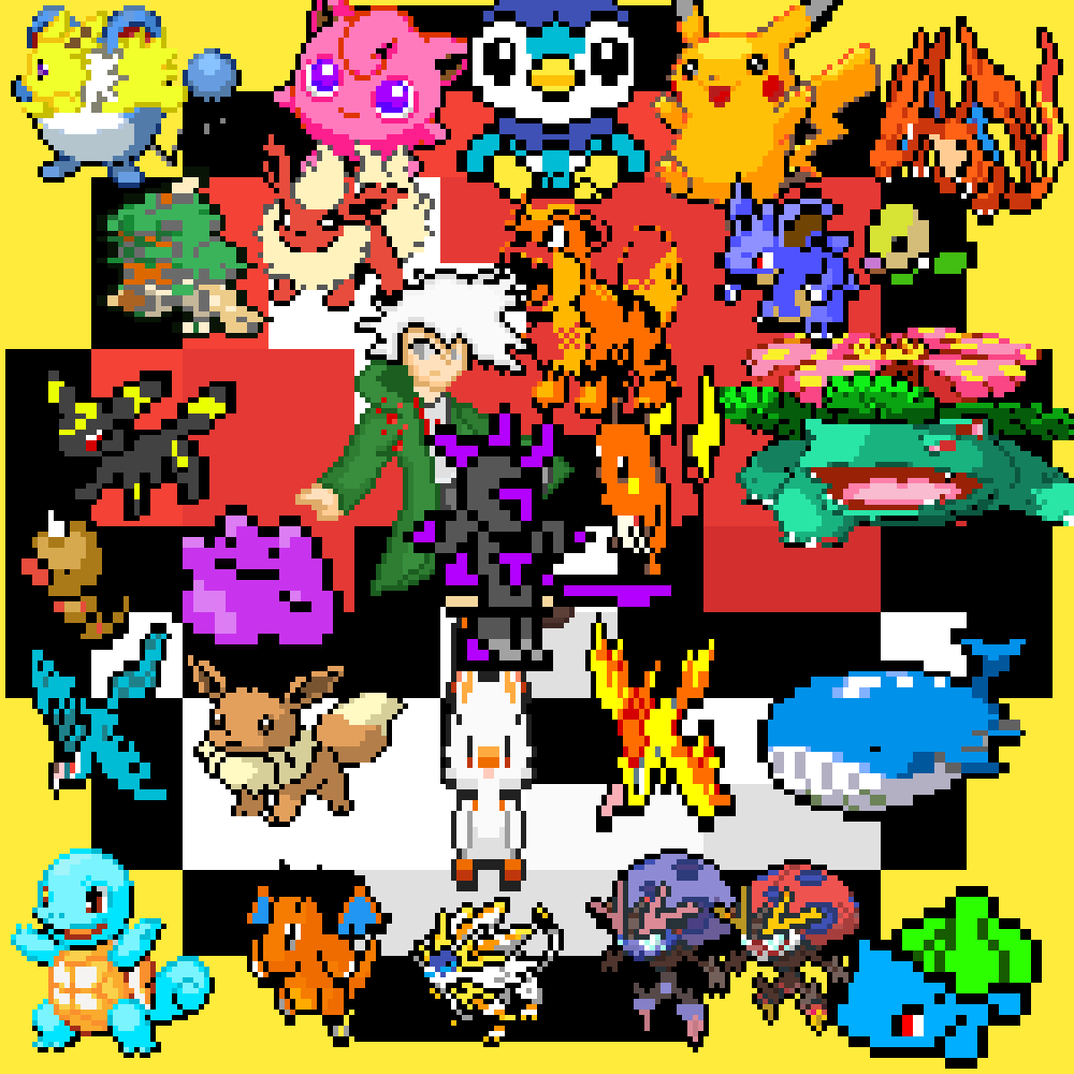 Pixilart - Flares Pokemon by Shadow-Logan