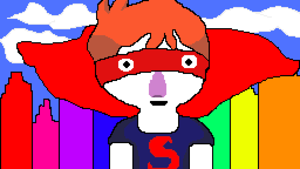 Pixilart - Shen the Super Artist by Blue-Popcorn