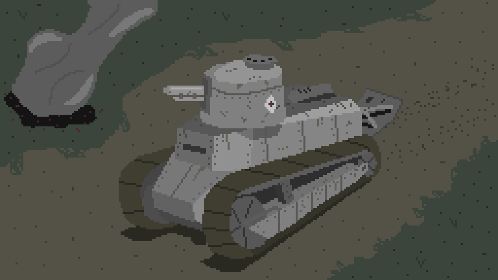 Editing Renault FT-17 - WW1 tank - Free online pixel art drawing tool ...