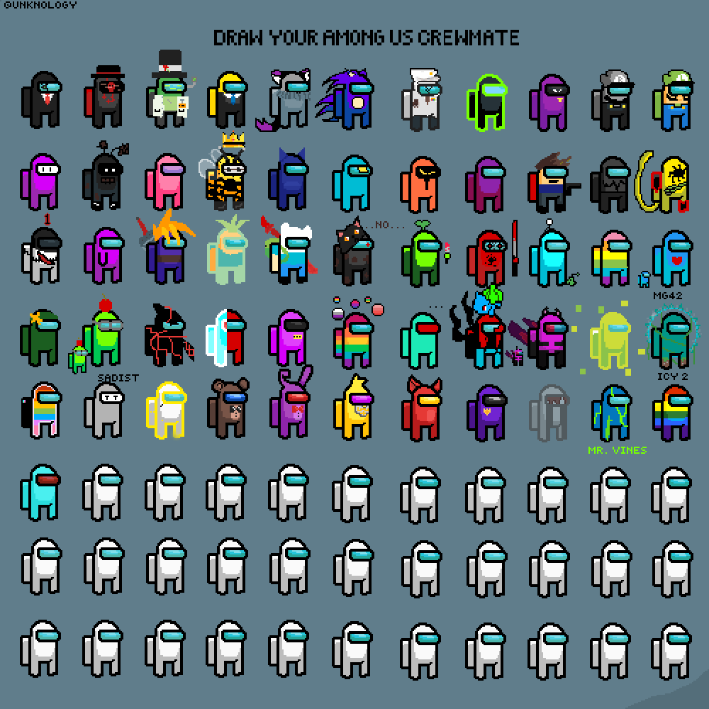 Pixilart - I hate red sus so cyan or teal aqua sus now by PinenoC