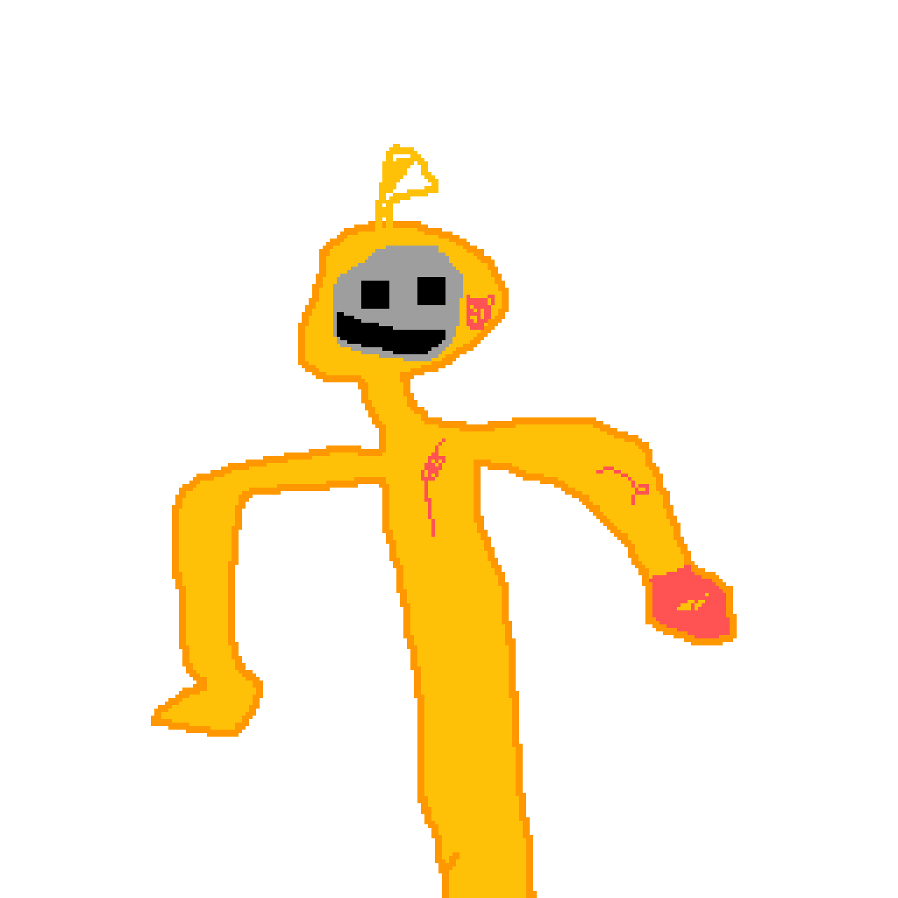 Pixilart - infected lala by Pixel-Bot