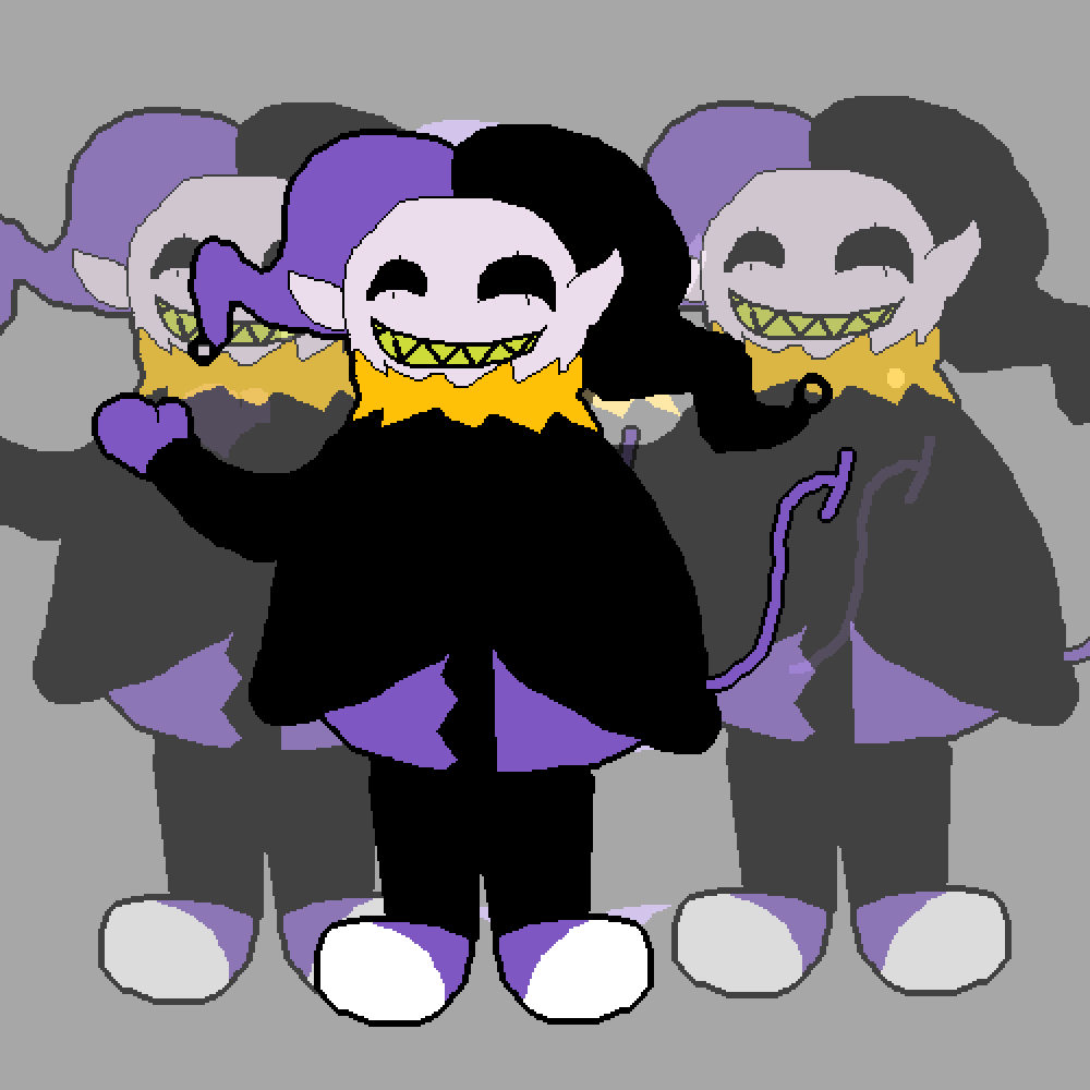 Pixilart - Jevil by Yoosef