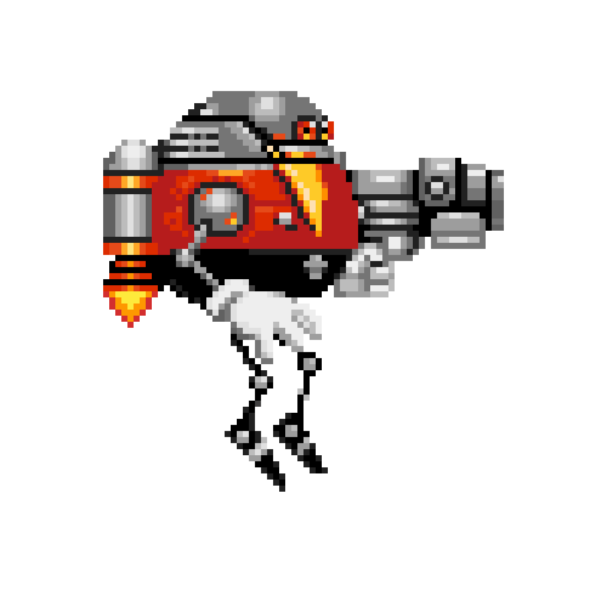 Pixilart - gunner eggrobo by nicmaster