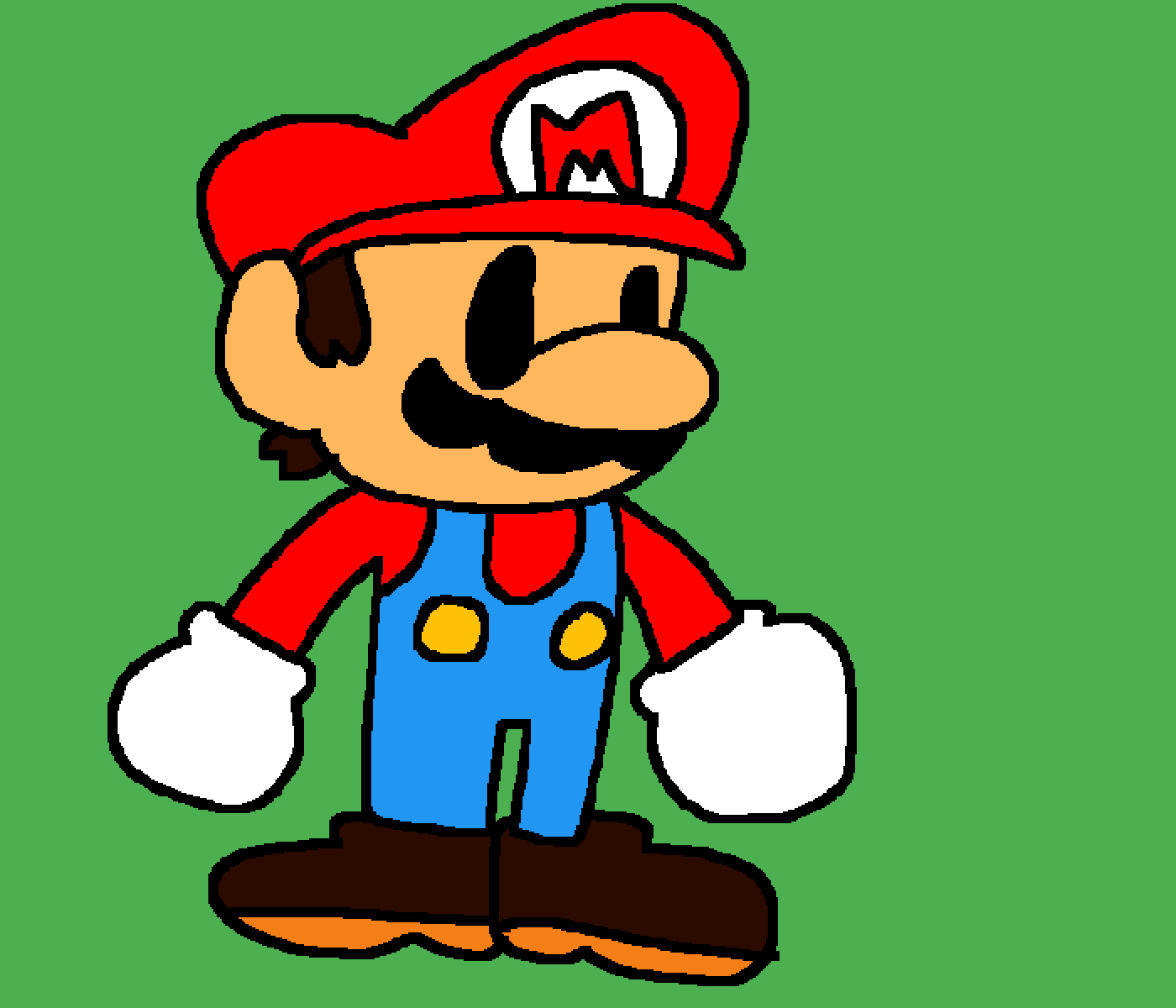 Pixilart - Mario by Makkusu