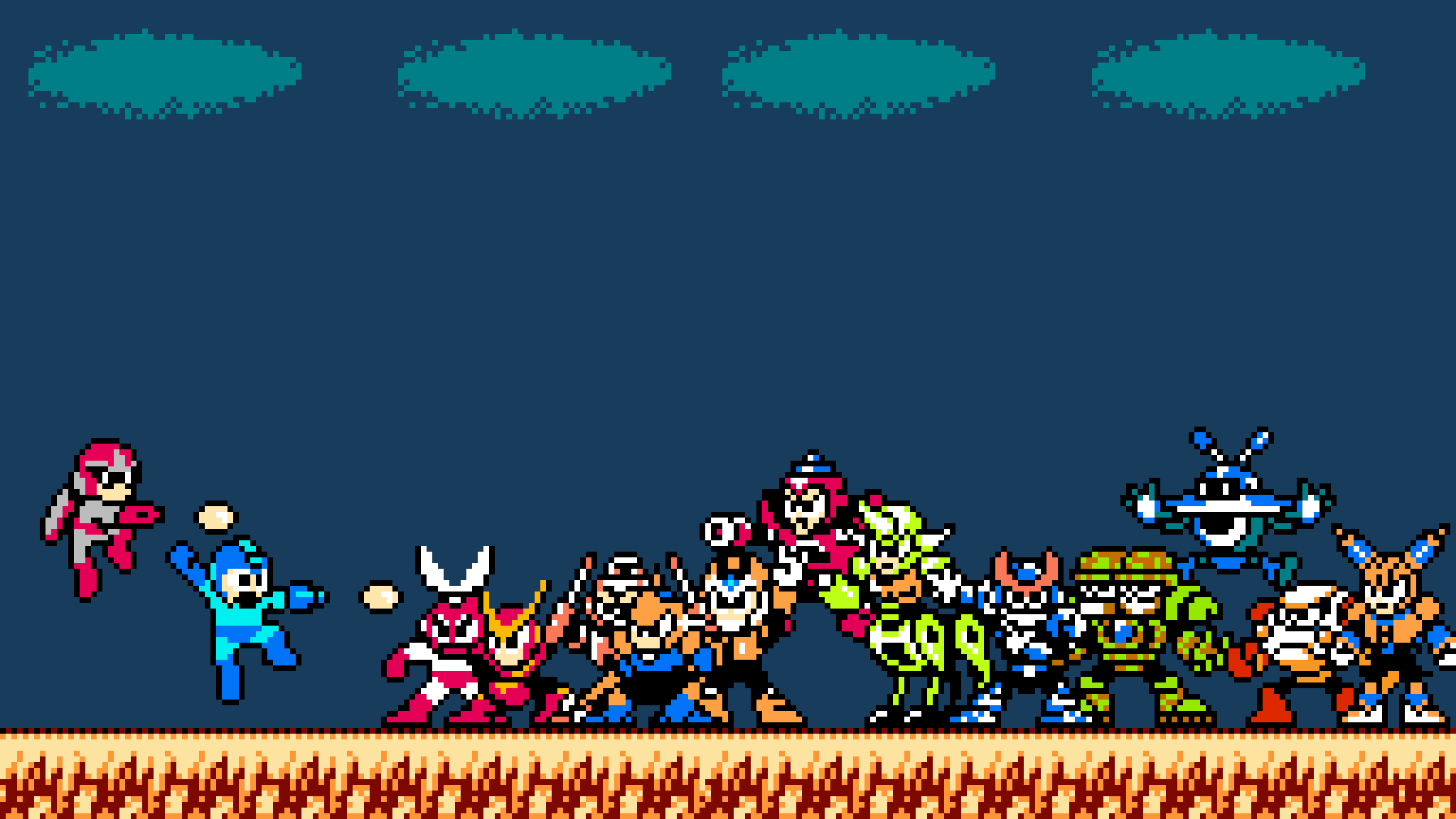 Pixilart - Mega Man Birthday by Nintendo-Fan
