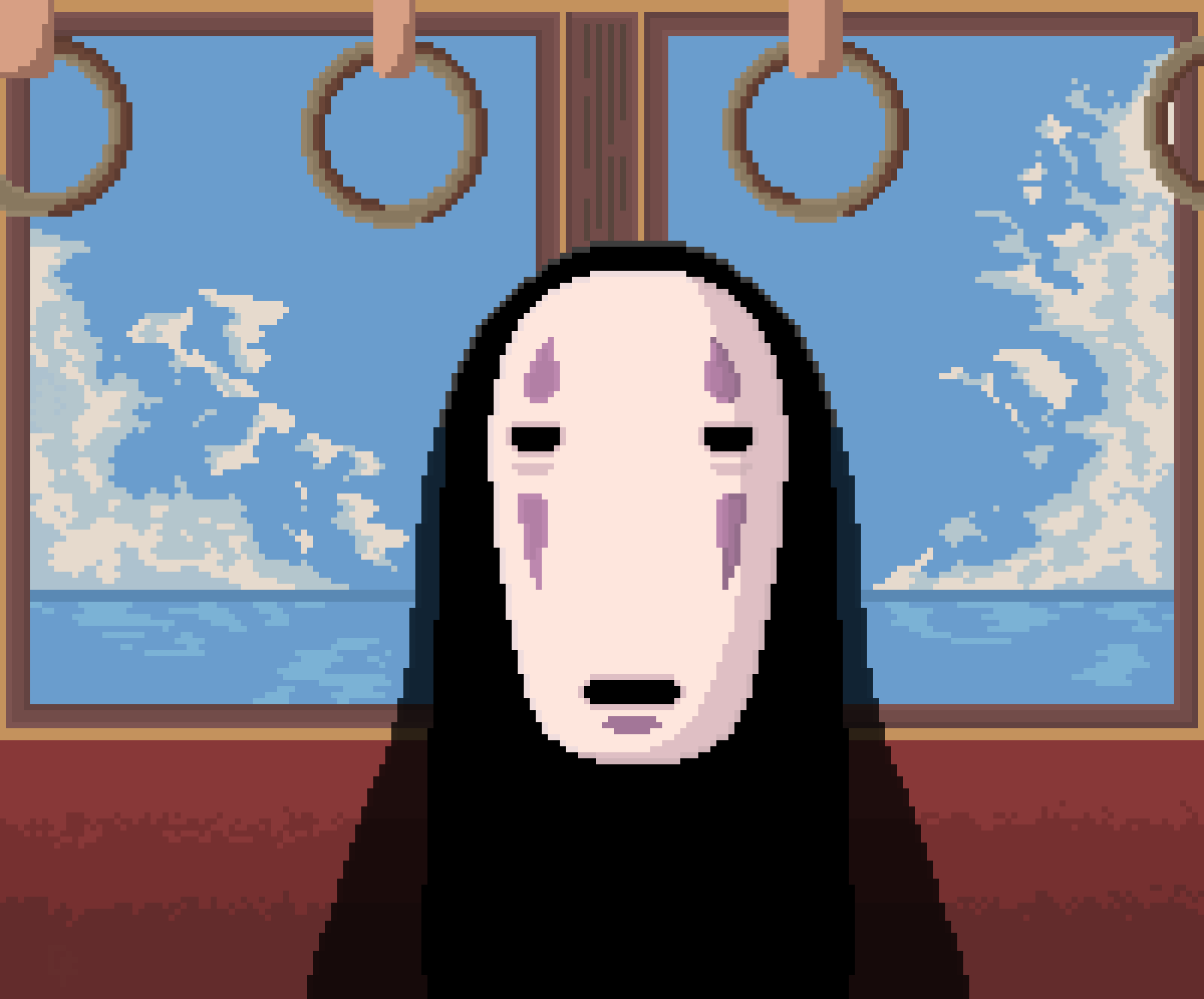 Pixilart - Faceless Spirited Away by Lord-Cronos