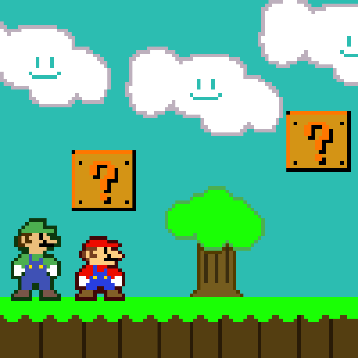 Mario Era by KattPixilart