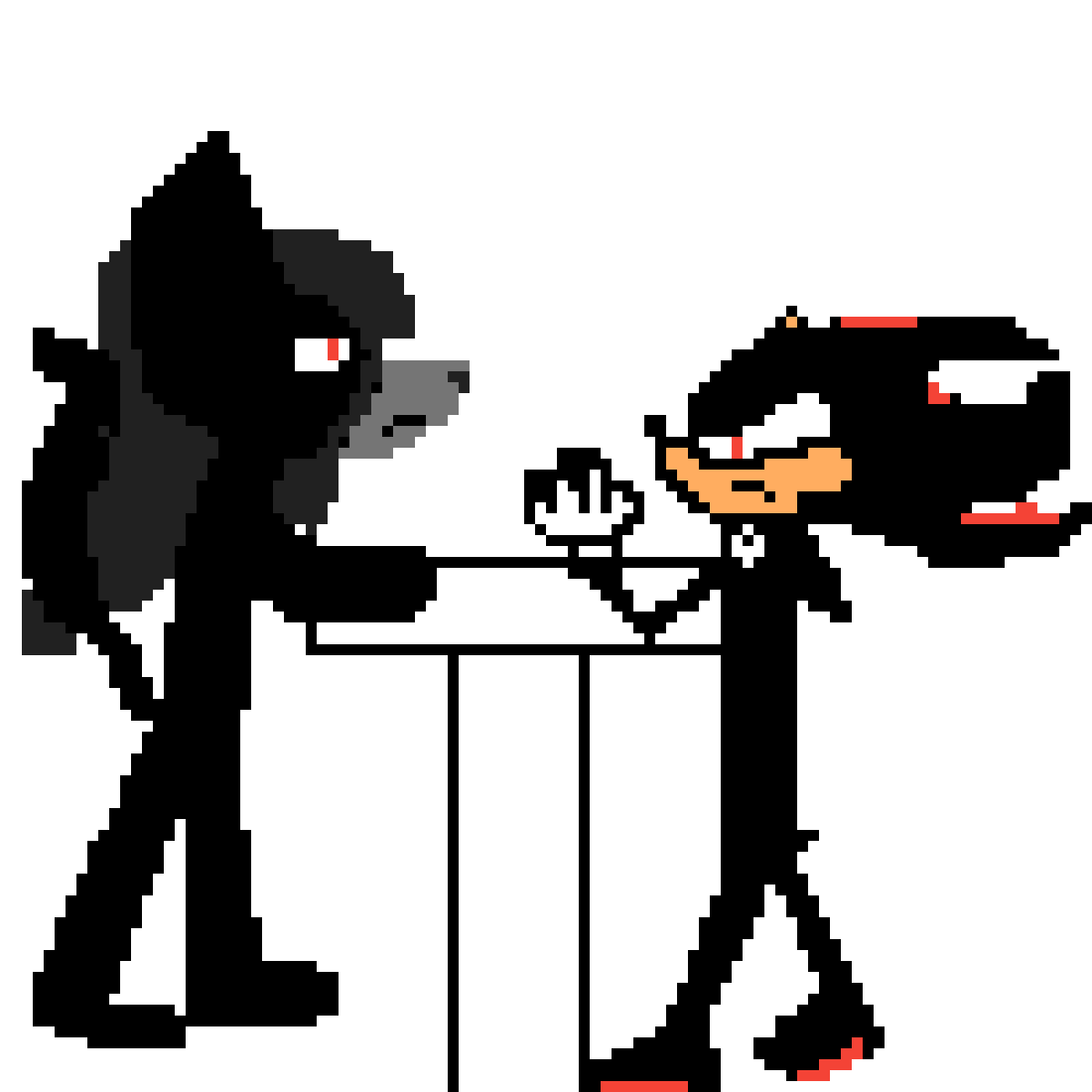 Pixilart - shadow waking me up by indiakitty9867