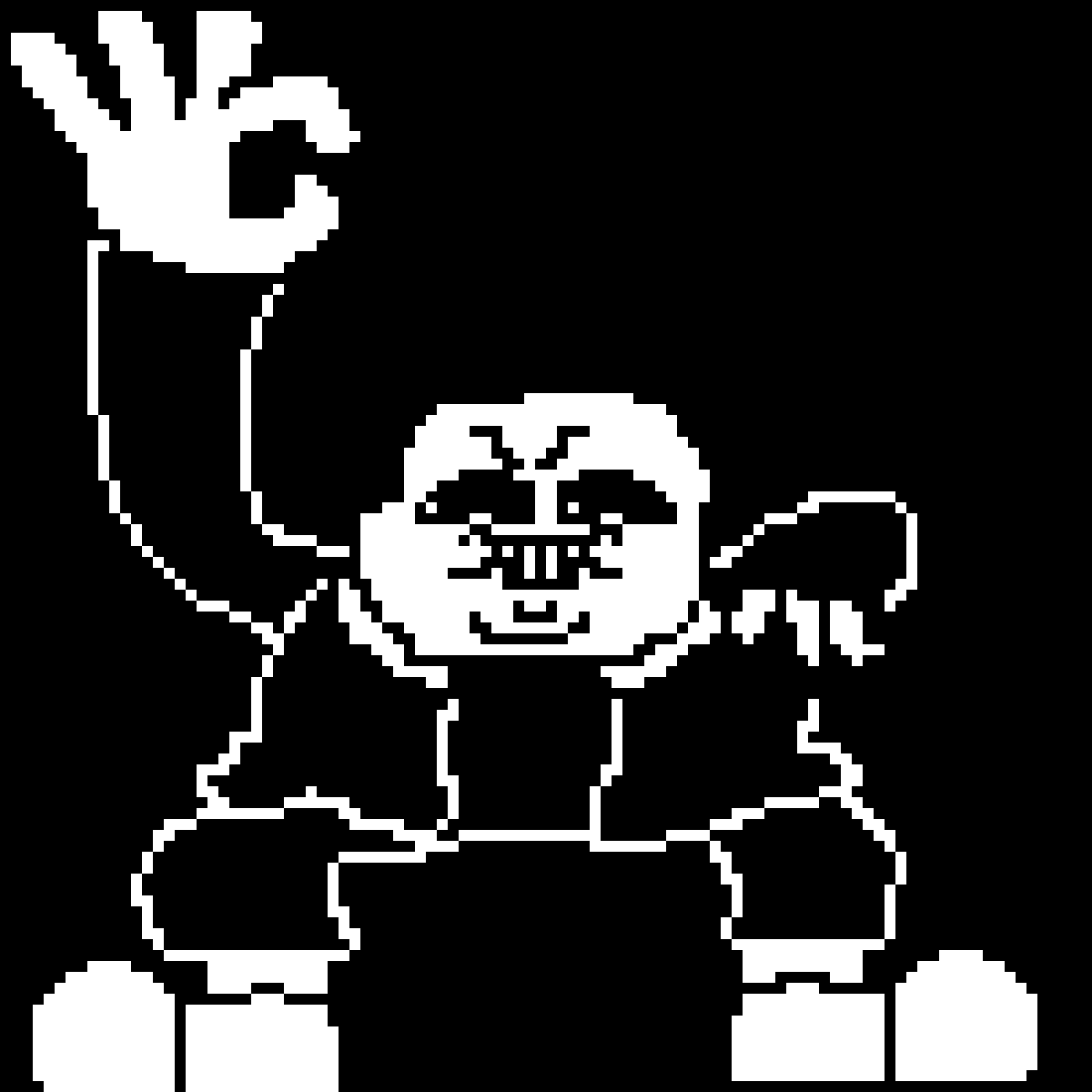 Pixilart - Pixel SrPelo Sans by Miler