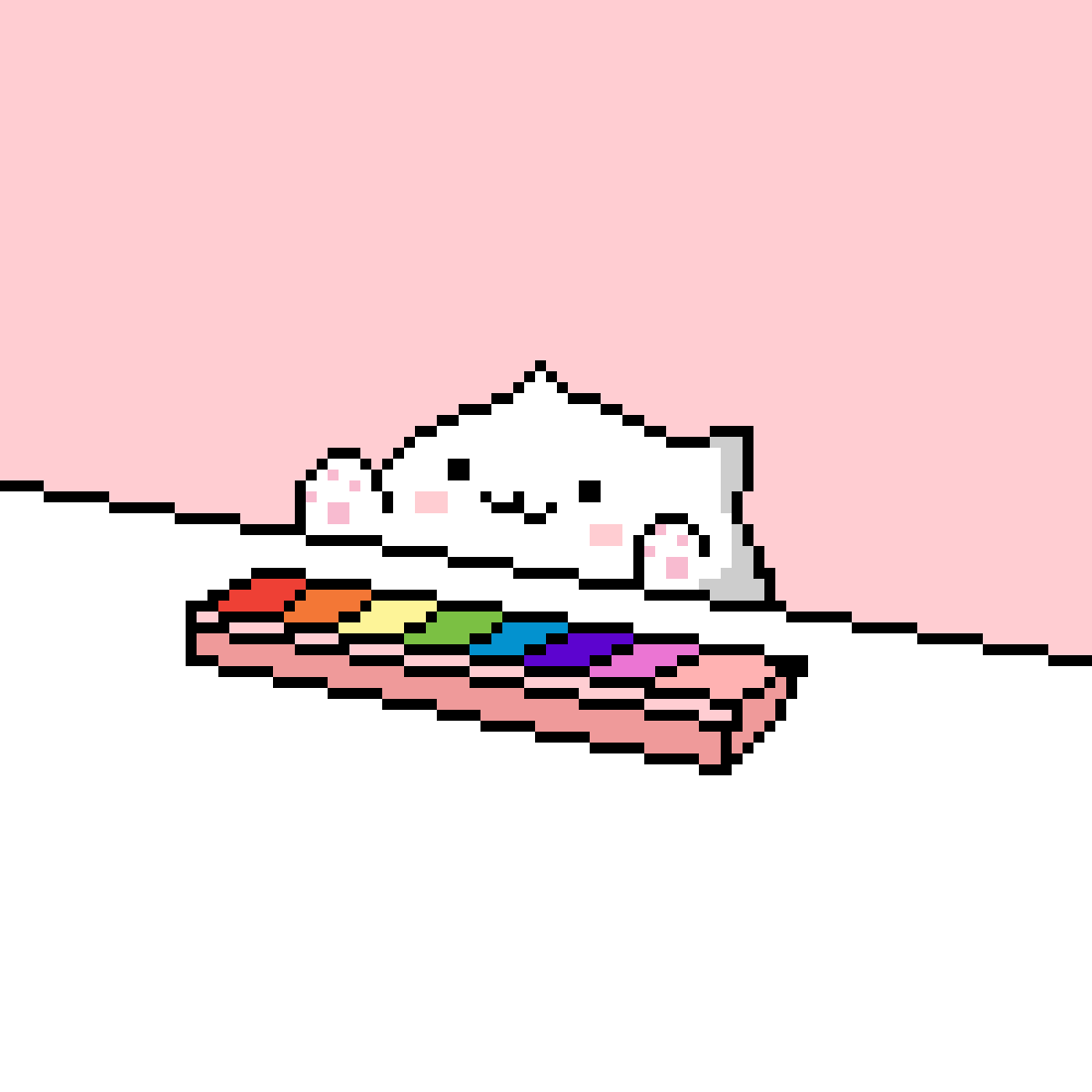 Pixilart - Bongo Cat by BigBot-TM