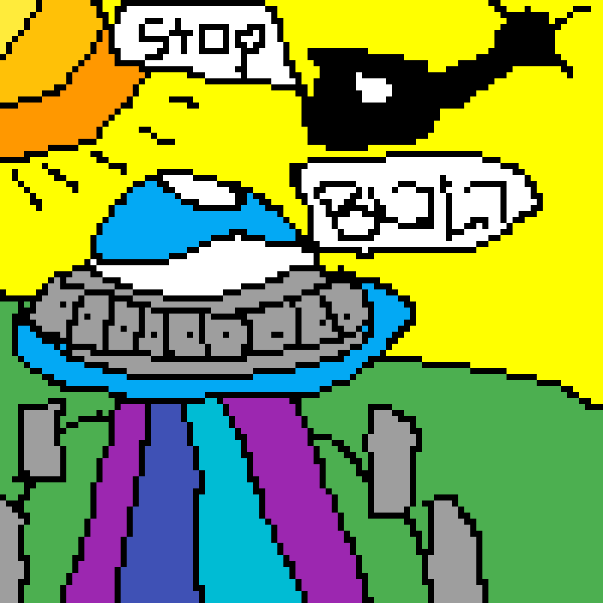 Editing alien - Free online pixel art drawing tool - Pixilart