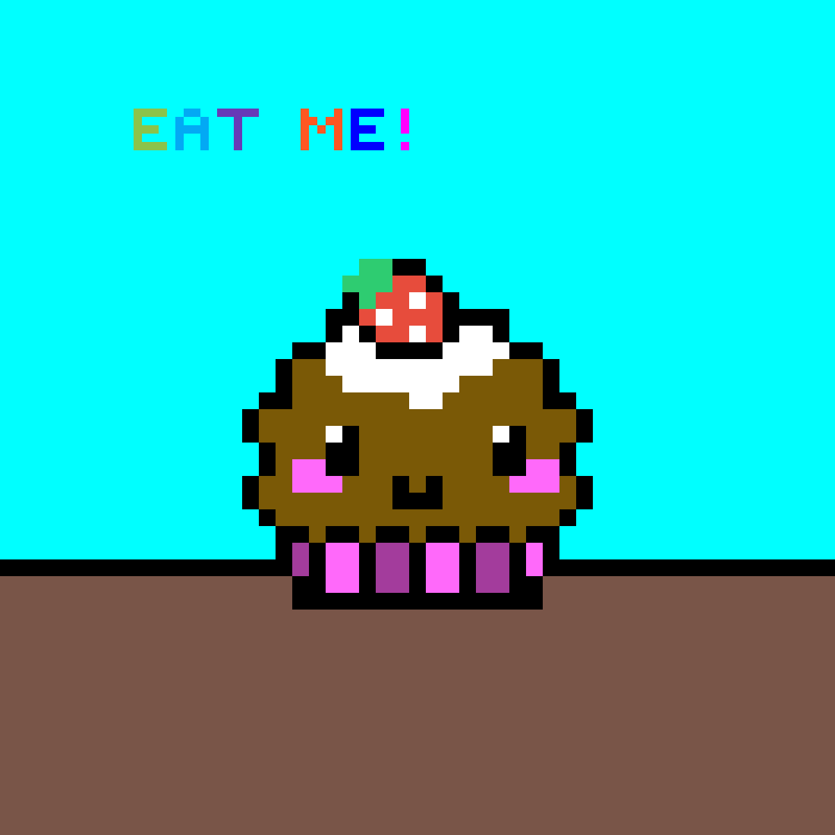 Pixilart - EAT ME ! by ElielArt