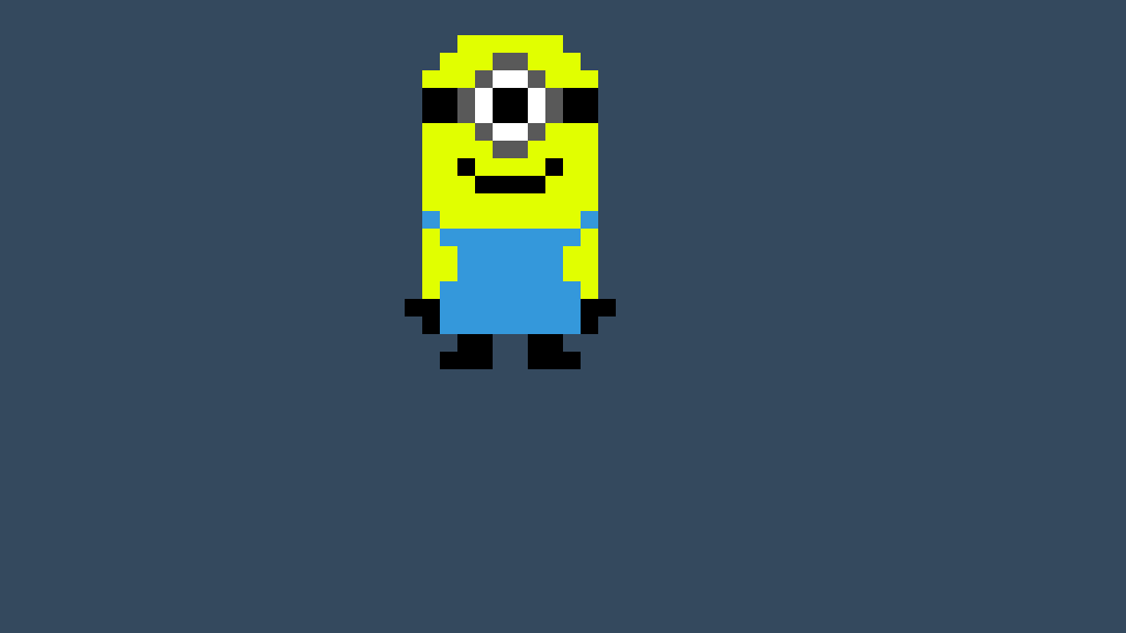Pixilart - Minion by gamemasterivan