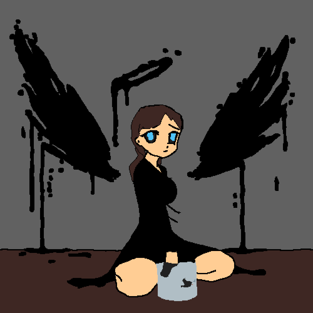Editing Fallen Angel - Free online pixel art drawing tool - Pixilart