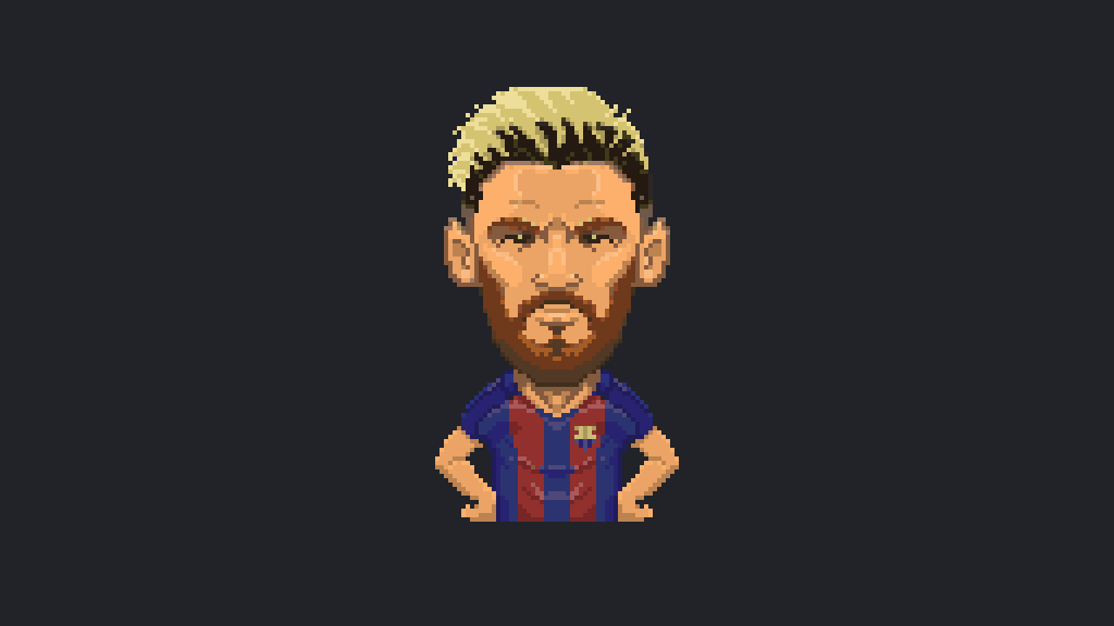 Editing Messi Pixels - Free online pixel art drawing tool - Pixilart
