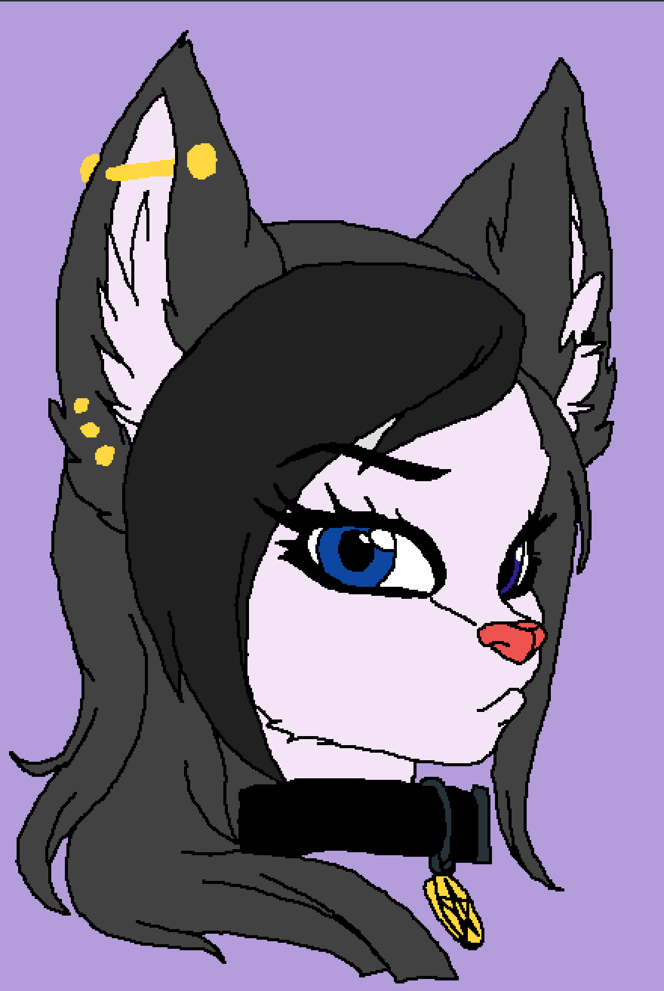 Editing Punk Wolf - Free online pixel art drawing tool - Pixilart