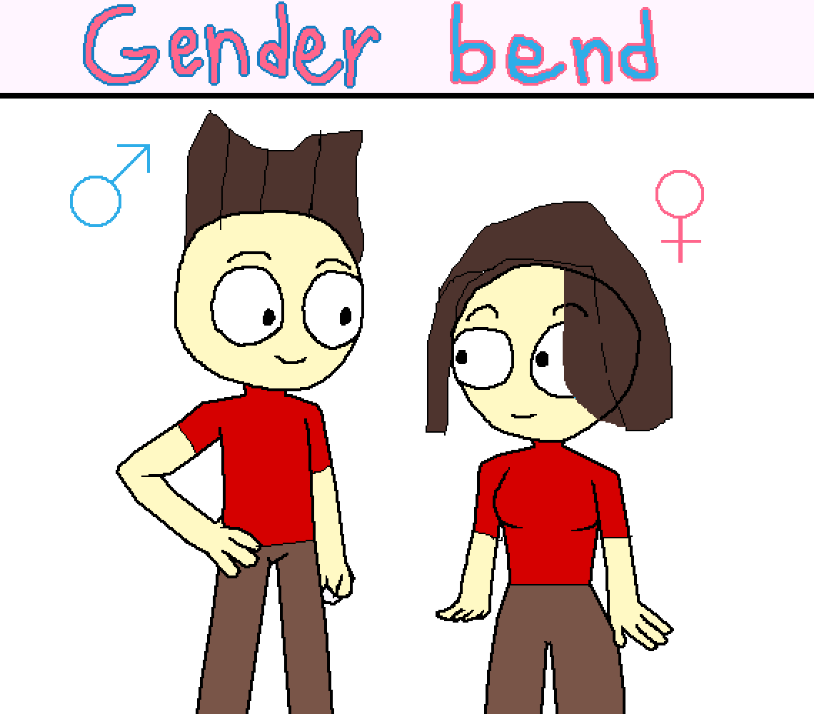 Editing gender bend - Free online pixel art drawing tool - Pixilart