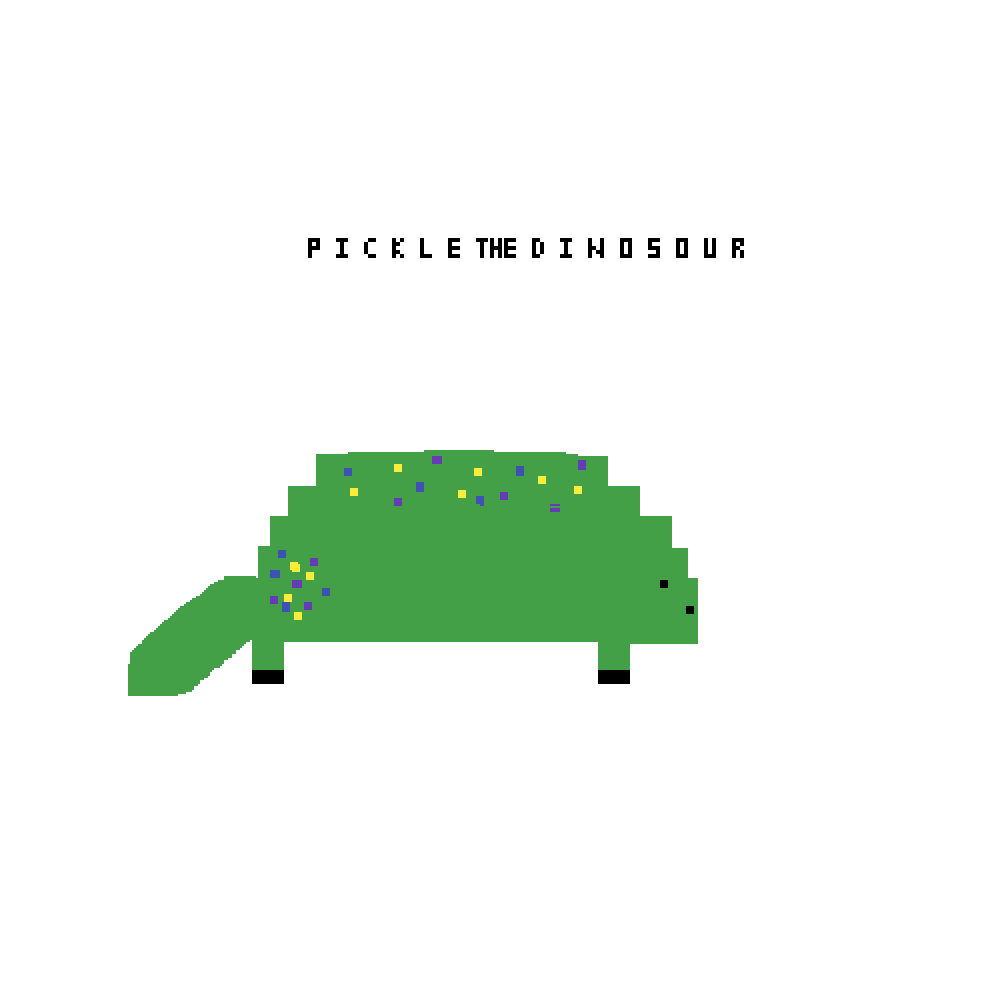 Editing pickle the dino - Free online pixel art drawing tool - Pixilart