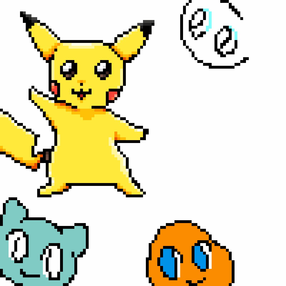 Editing Pokemon - Free online pixel art drawing tool - Pixilart