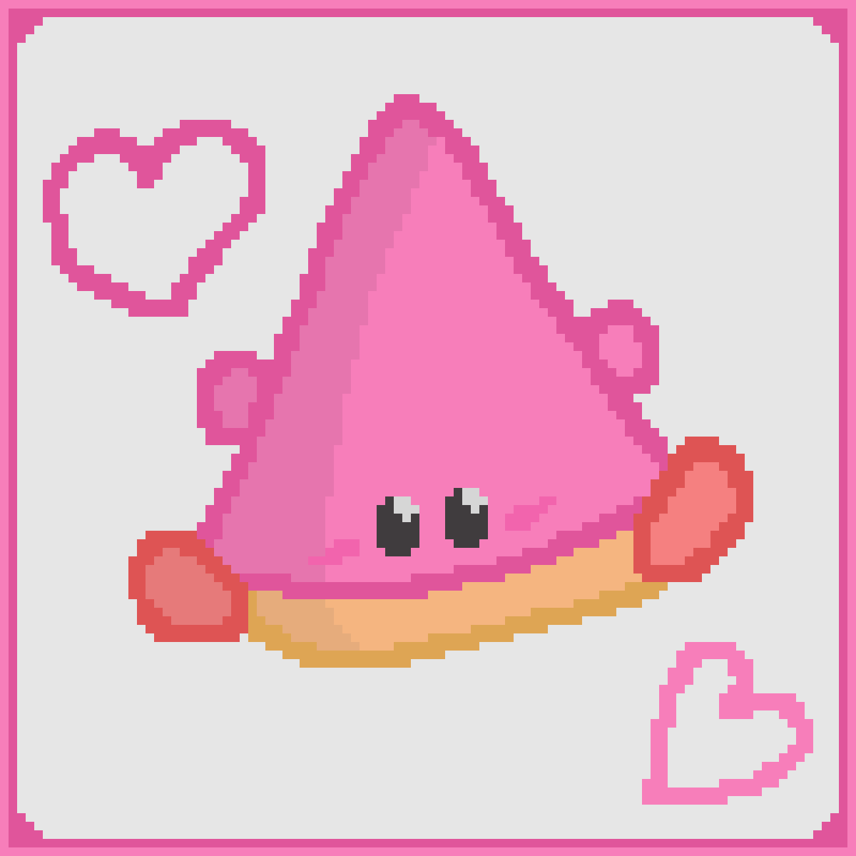 Pixilart - Cone Mouth | Kirby by Kirbyy