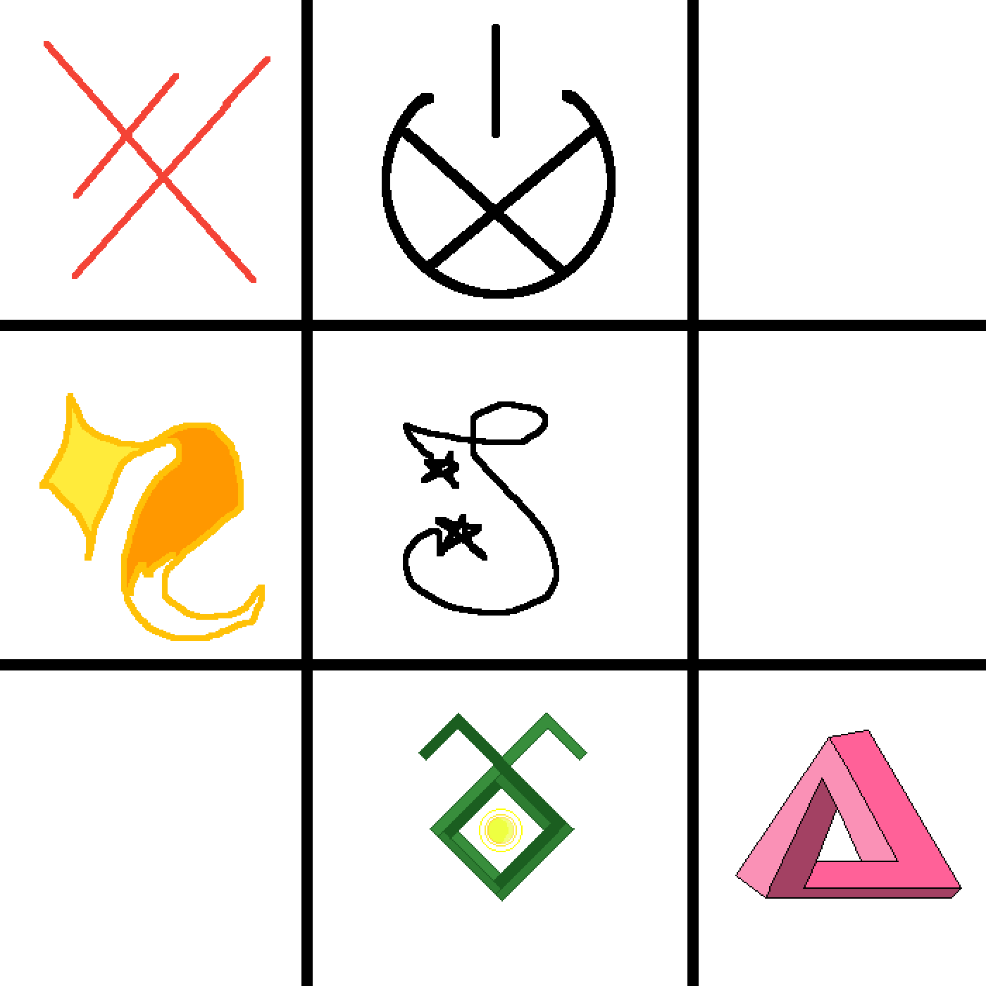 Pixilart - space fox logo by Lovethefox