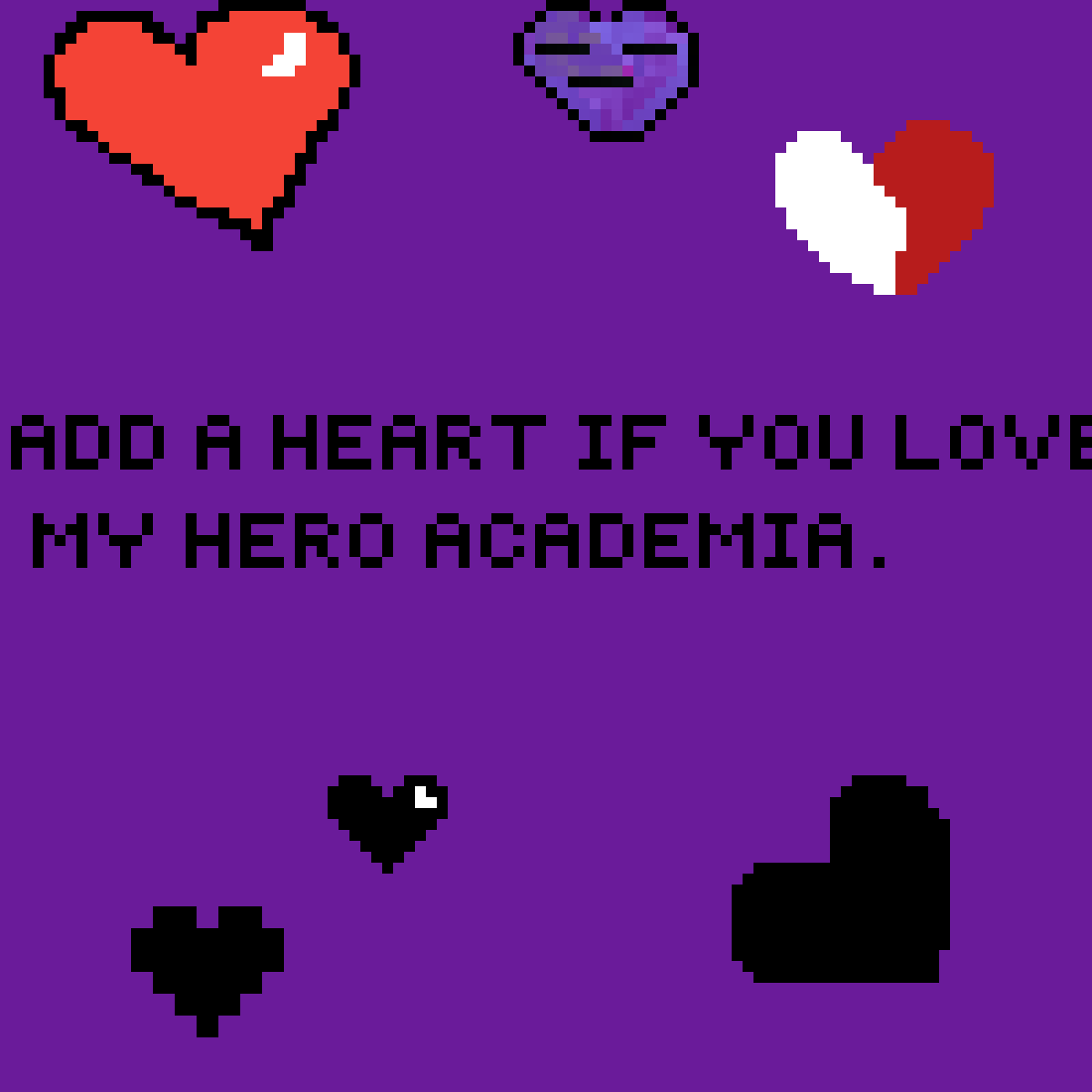 Editing Shoto heart - Free online pixel art drawing tool - Pixilart