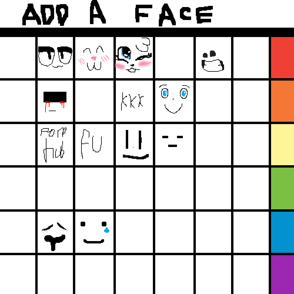 Pixilart - Add A Face by MeiaGaspea