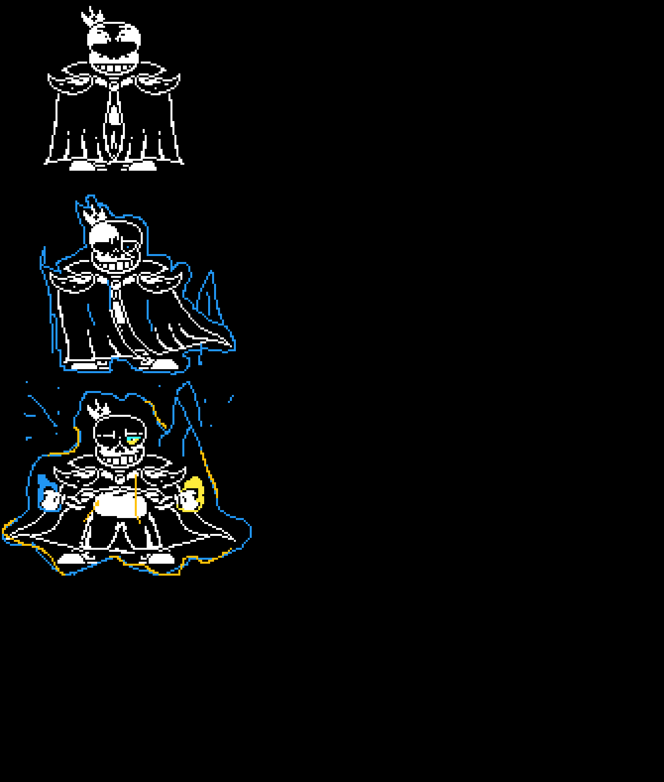 Pixilart - king sans Hard mode by Phantom-pap