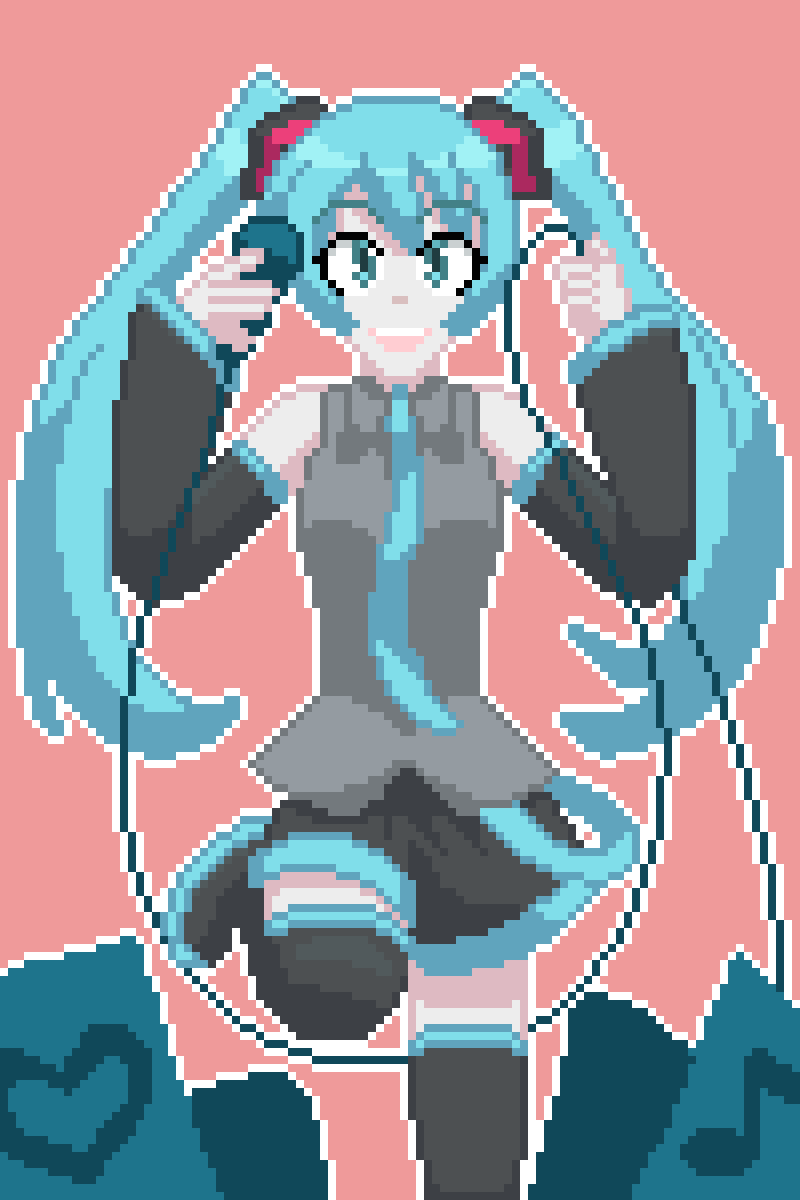 Pixilart - Miku by mj908