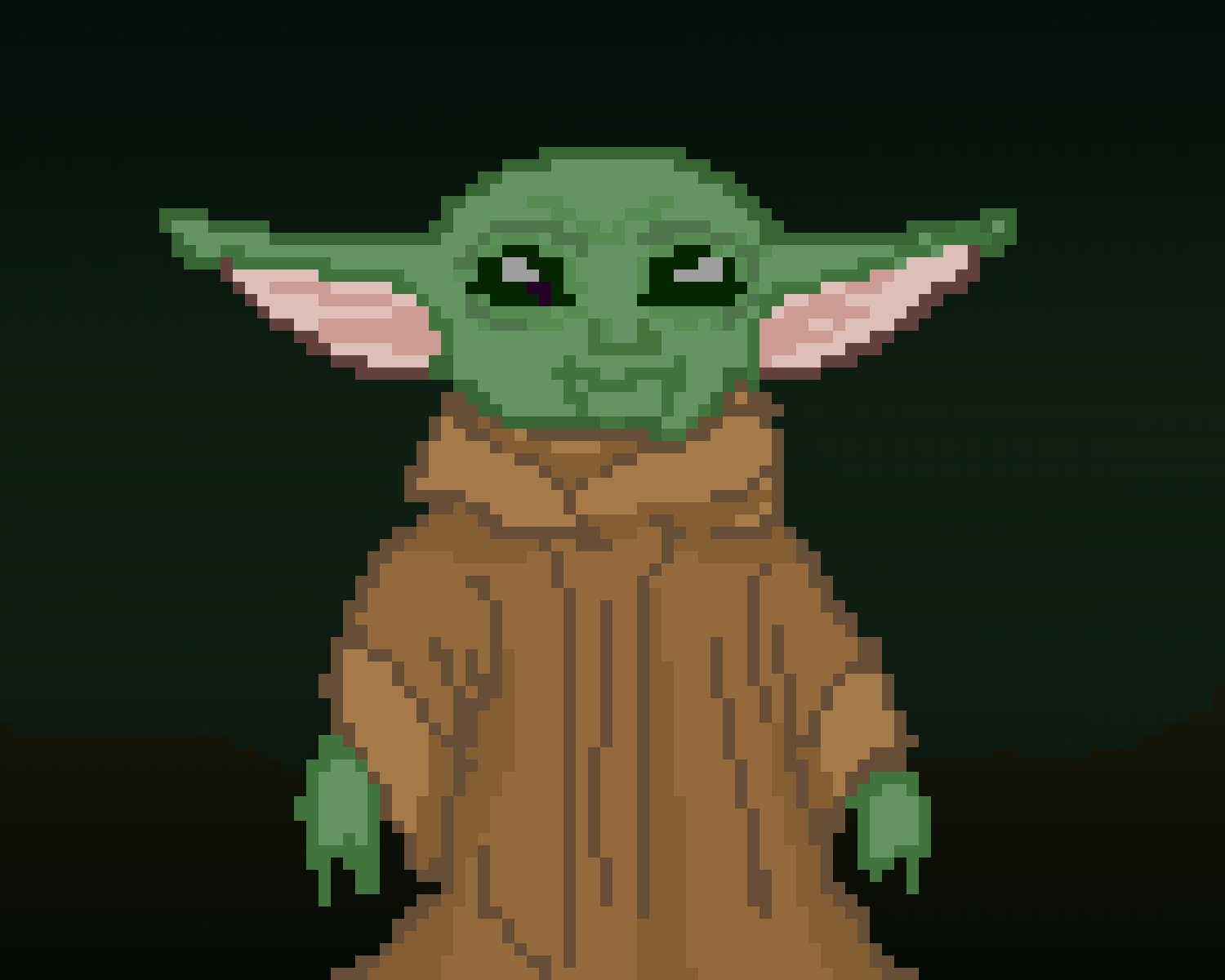 Pixilart - Grogu Ash s request by ApollonianCat