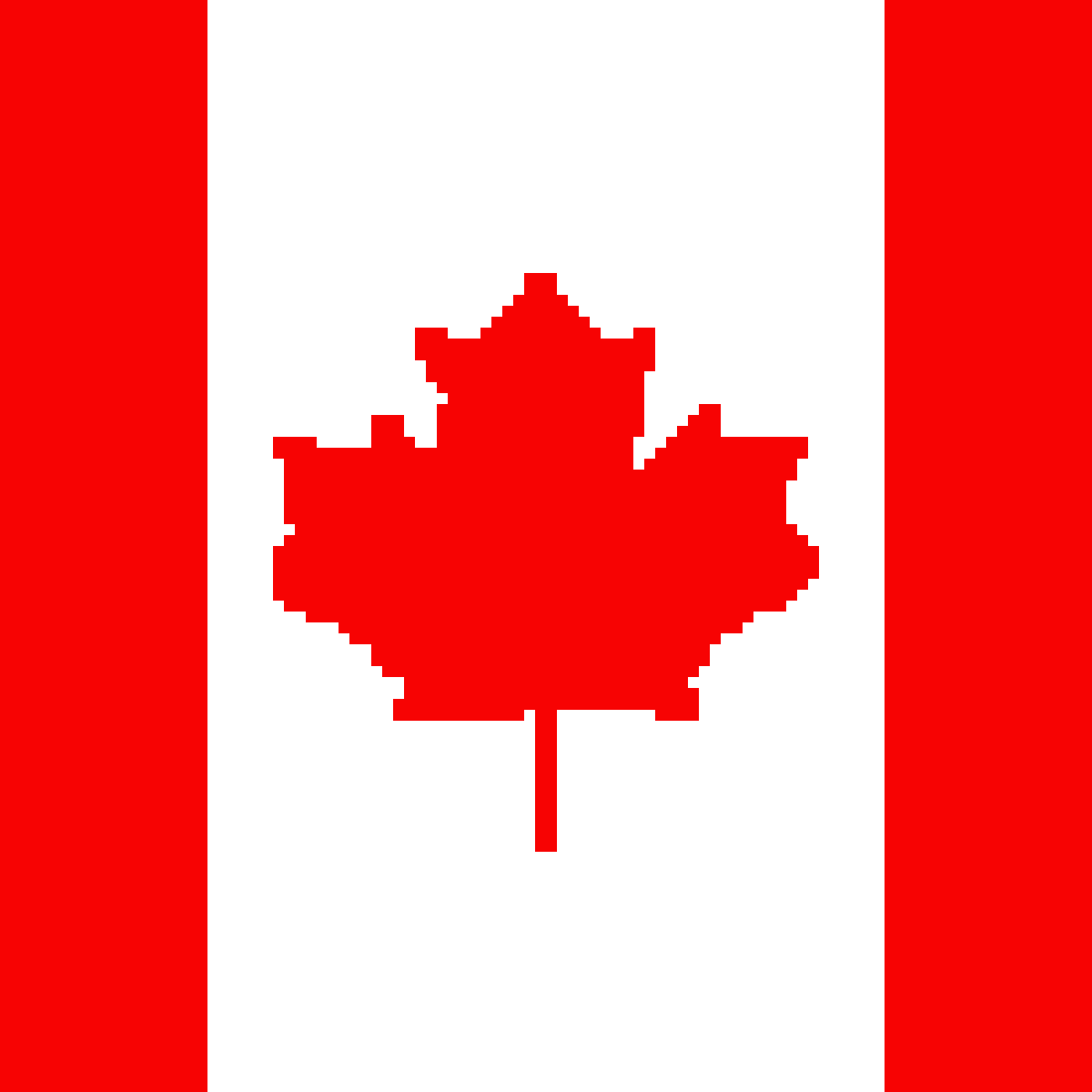 Pixilart - Canadian Flag by Gamergal20
