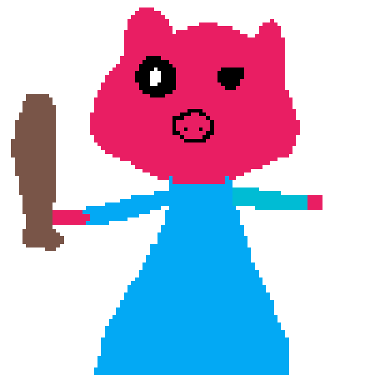 Pixilart - Roblox Piggy Brother by KINKAJOU4EVUH