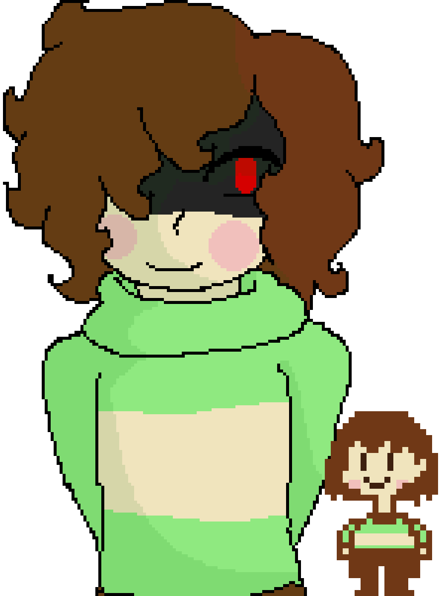 Editing chara (again) - Free online pixel art drawing tool - Pixilart