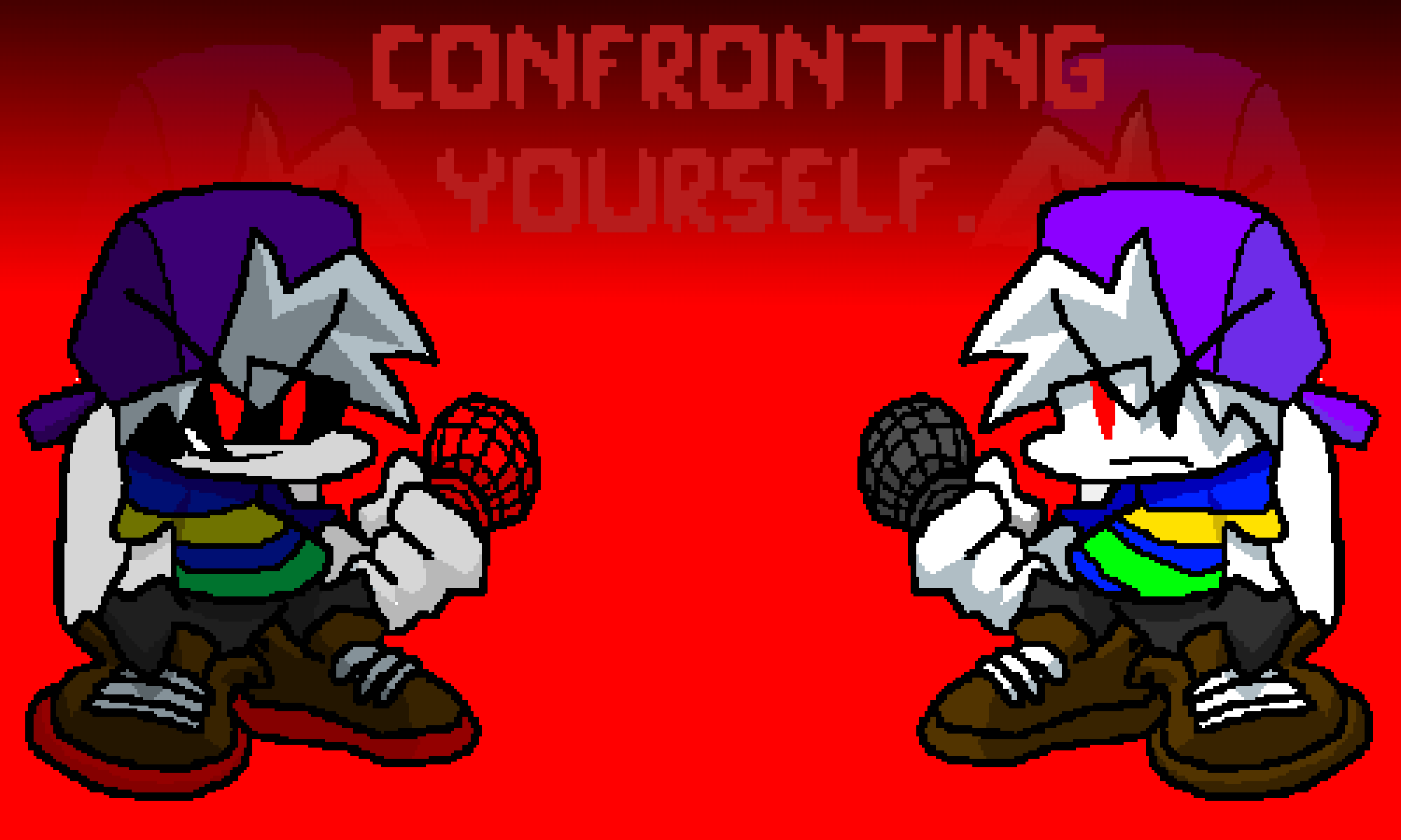 Pixilart - Confronting yourself by Arthur-Dreemurr