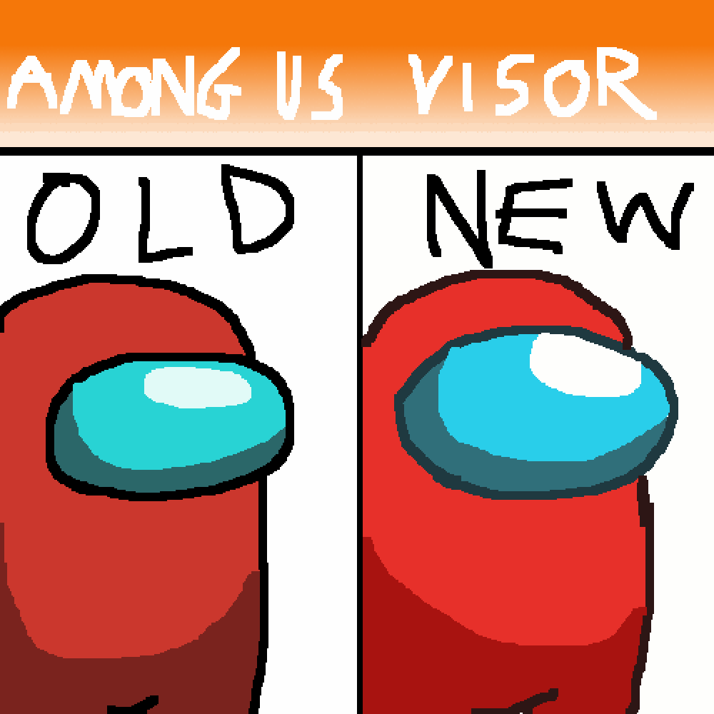 Pixilart - Among us NEW VS OLD by FNF5731