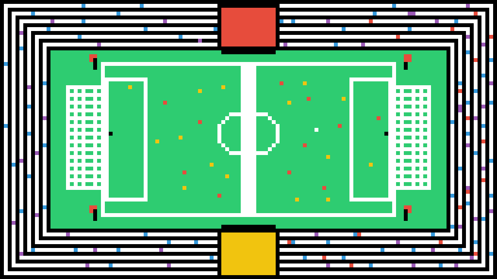 Pixilart - my football stadium by devin222