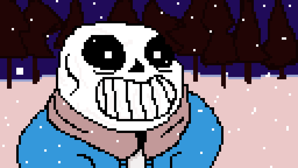 Pixilart - SANNES! (Undertale) by Anonymous
