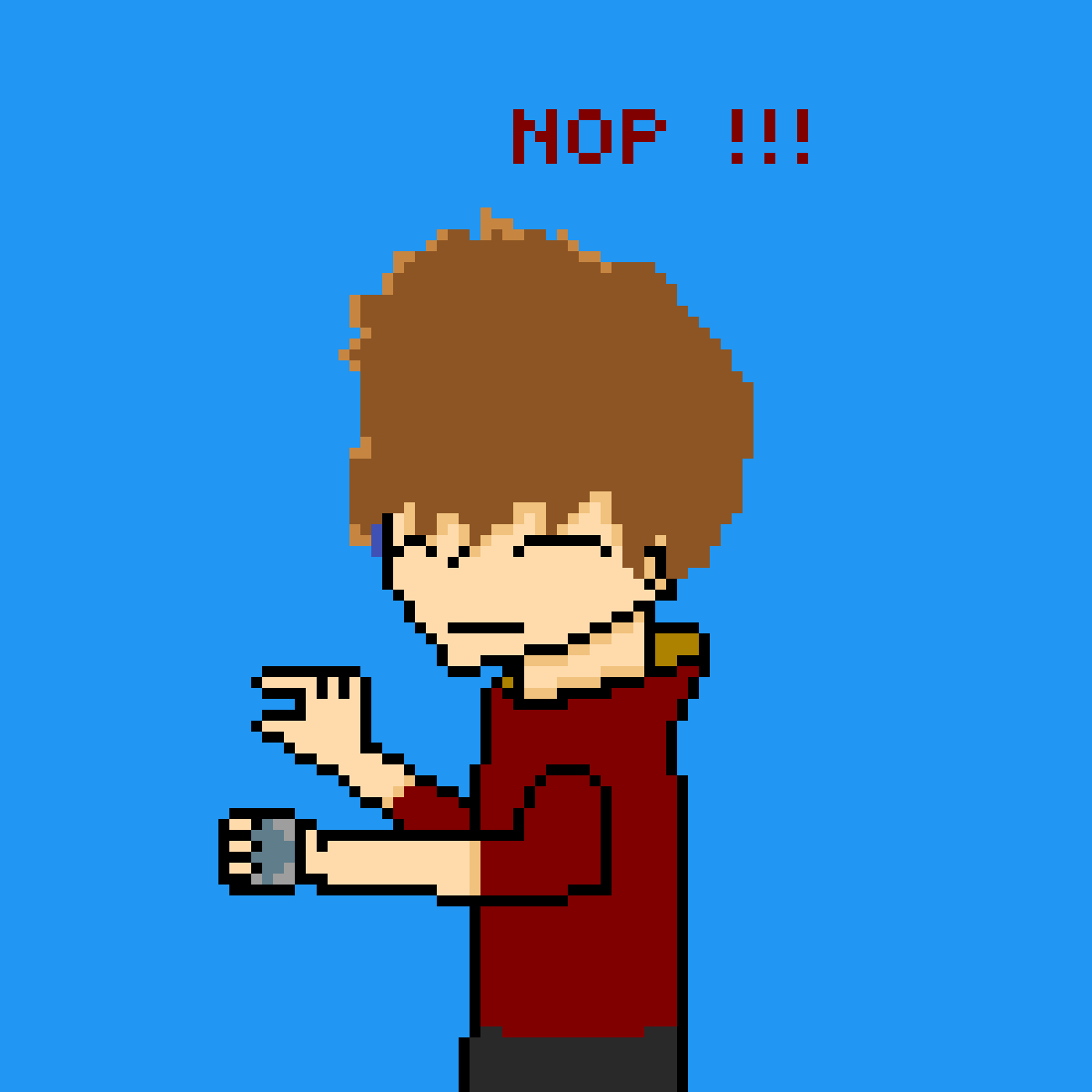 Pixilart - nop !!! ( I in real life ) by niltonbr