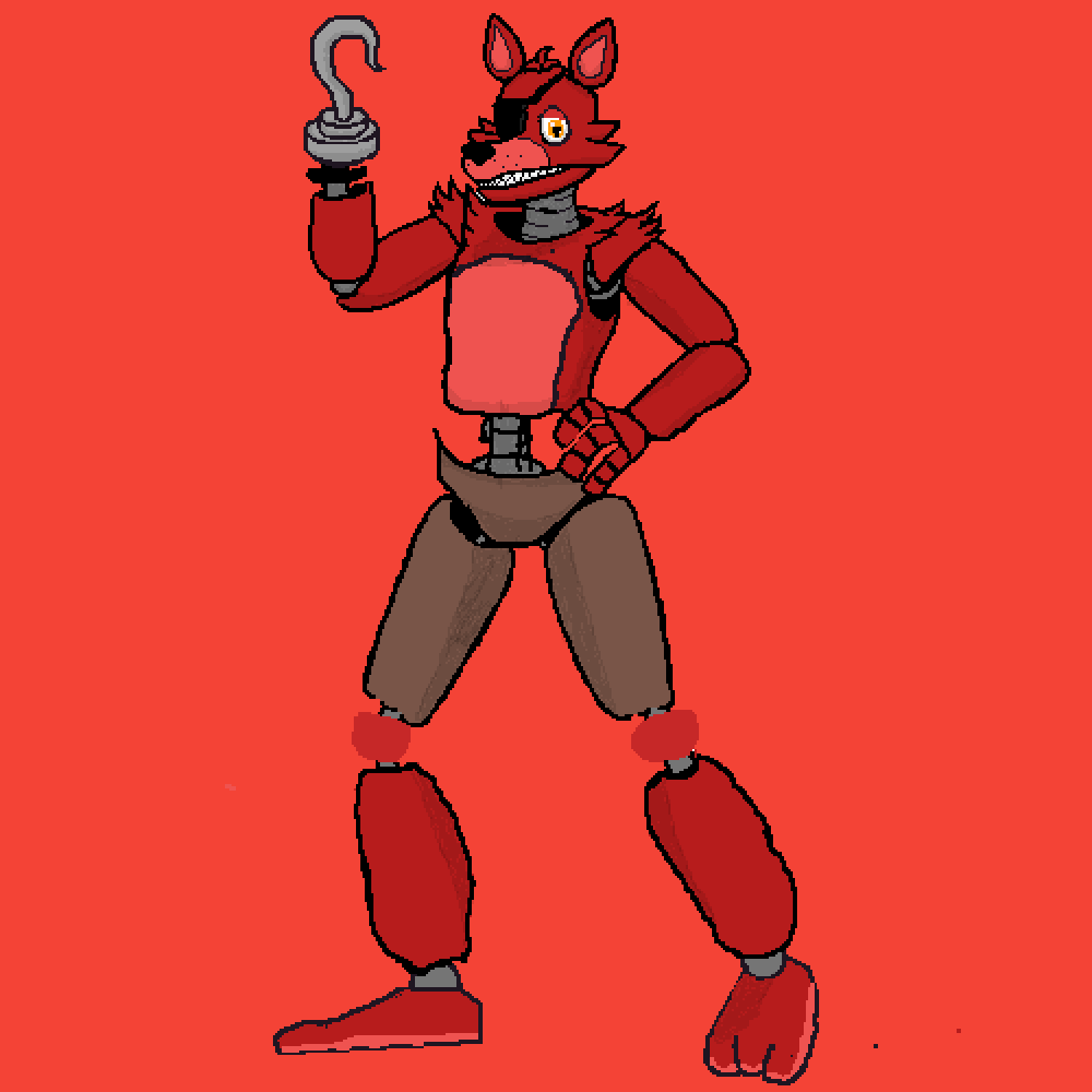 Editing unwithered foxy - Free online pixel art drawing tool - Pixilart