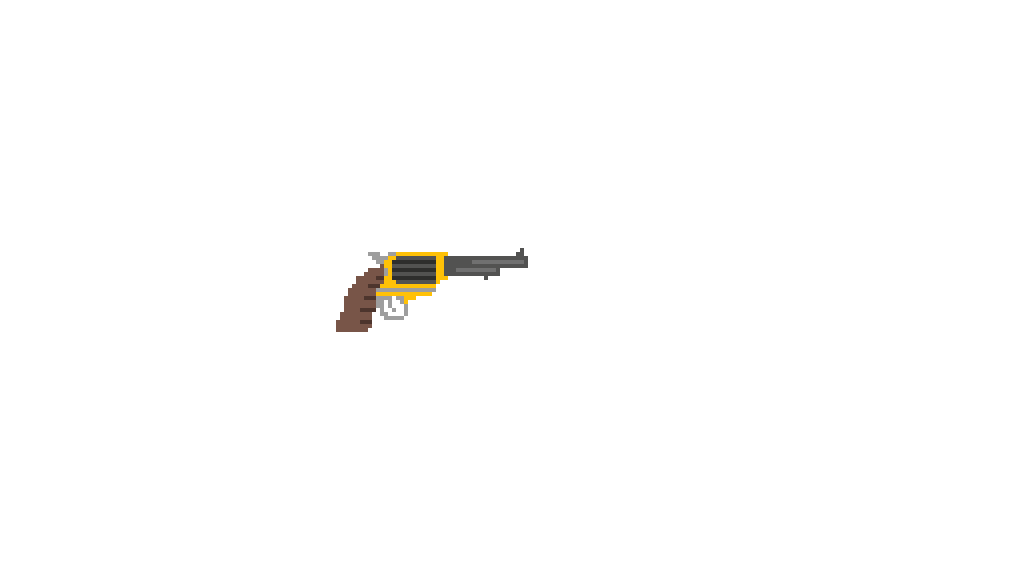 Pixilart - Golden Revolver by Troydestroy2000