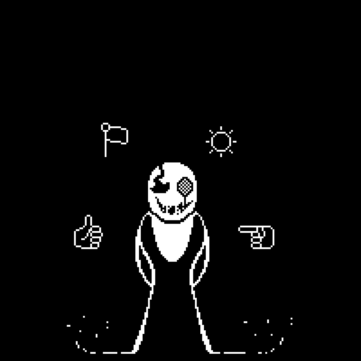 Pixilart - Gaster v2 by useless-link