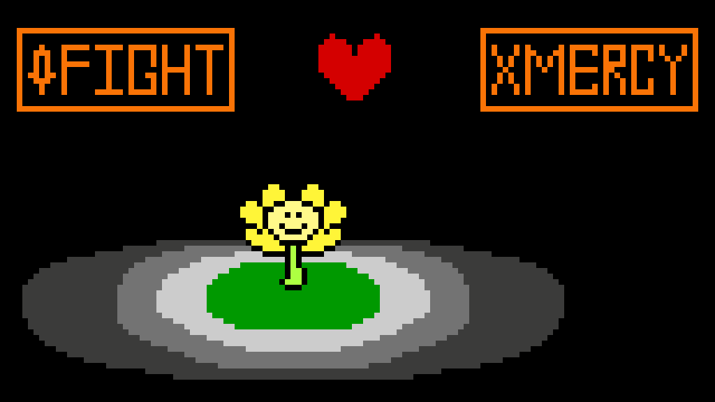 Editing ( Undertale ) Flowey - Free online pixel art drawing tool ...