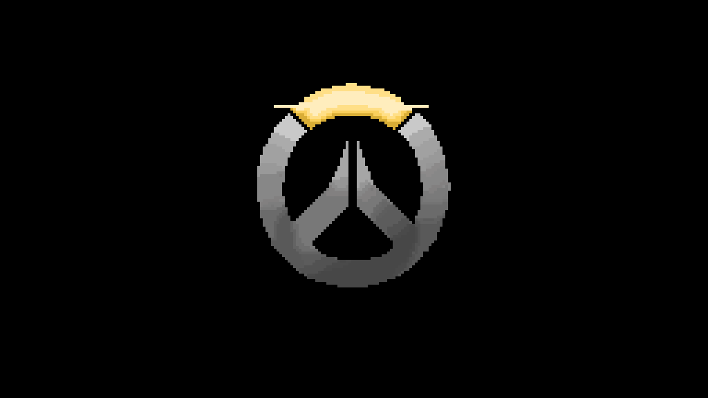 Pixilart - Overwatch logo by DanTheGuy