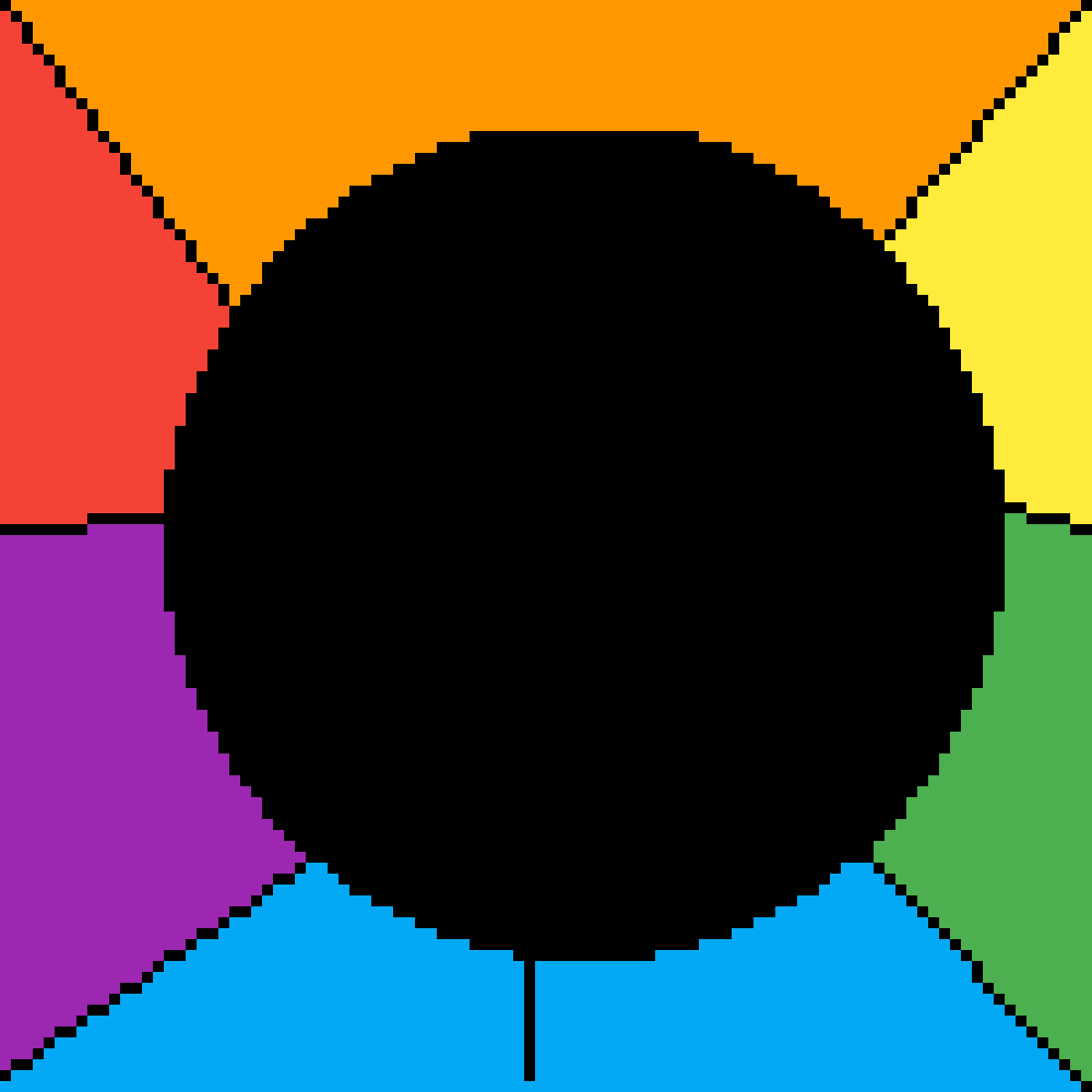 Pixilart - I made a color wheel by DJ-KK