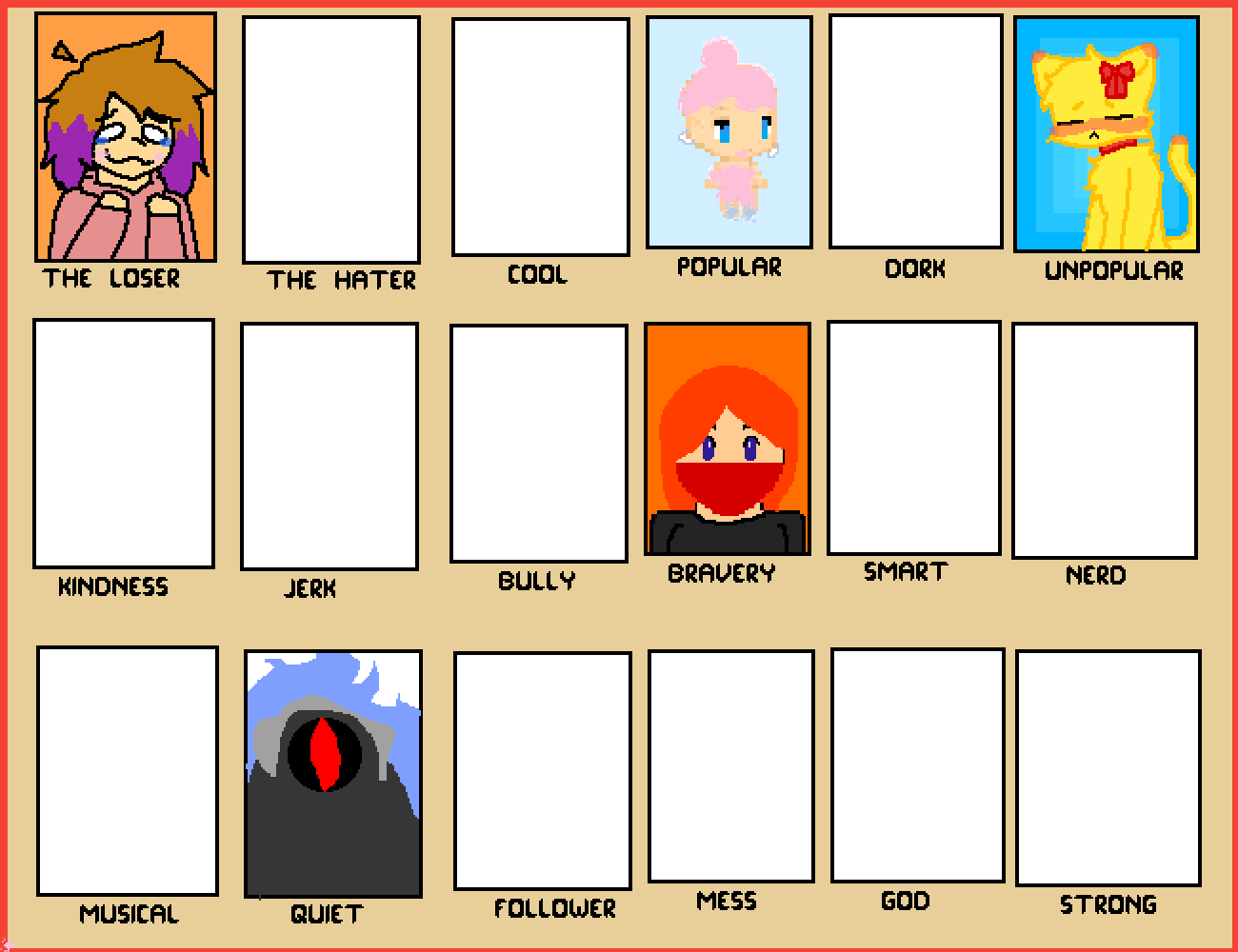 Editing add oc - Free online pixel art drawing tool - Pixilart